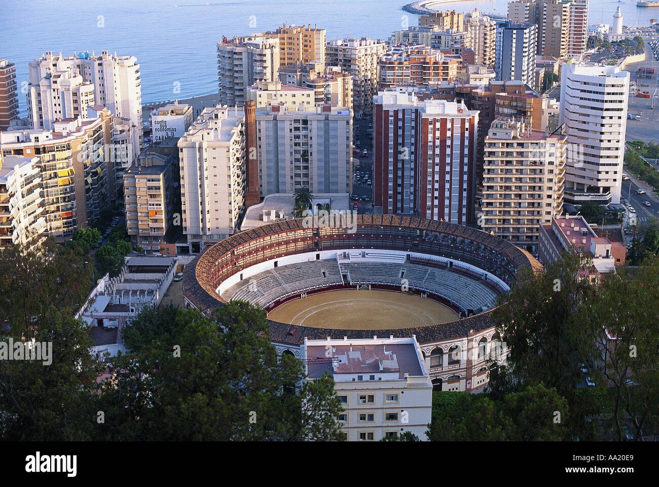 Spain Andalusia Malaga Arena Stock Photo - Alamy