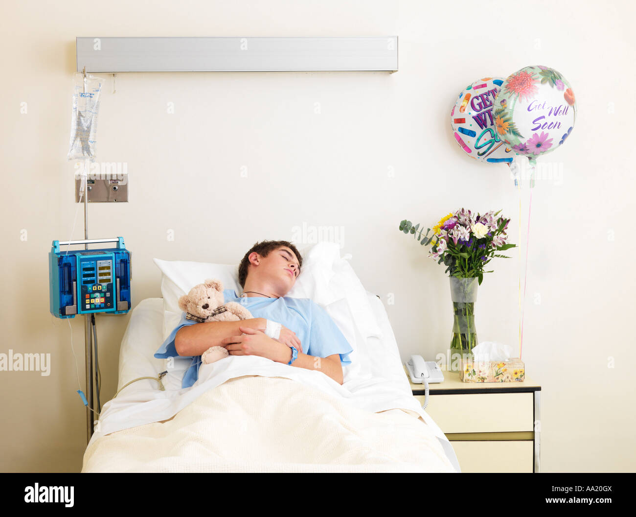Sick Boy Hospital High Resolution Stock Photography and Images - Alamy