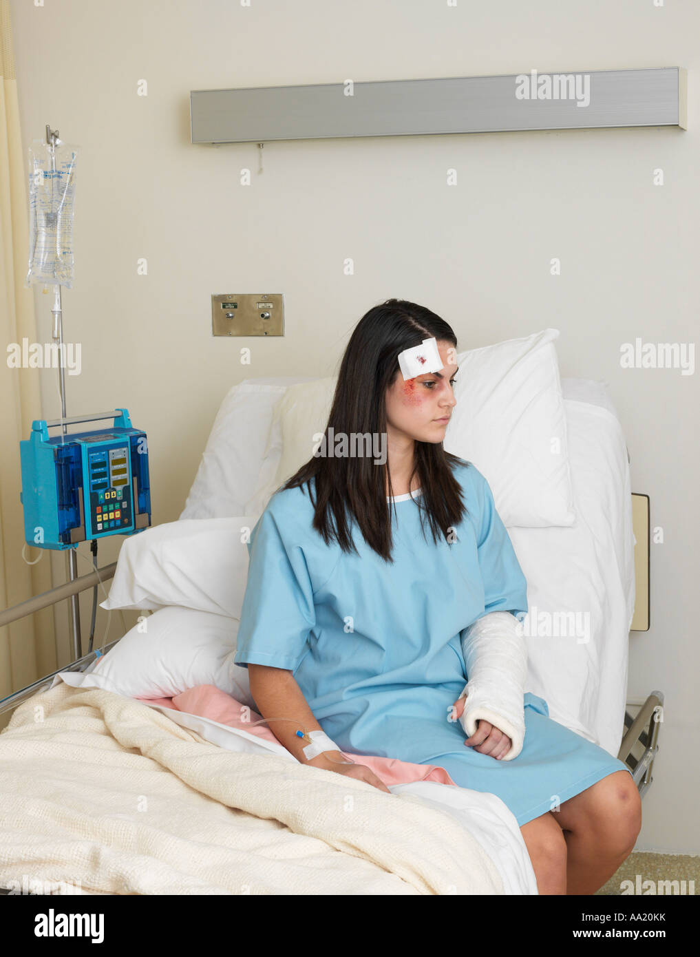 Teenager Hospital Bed High Resolution Stock Photography and Images - Alamy