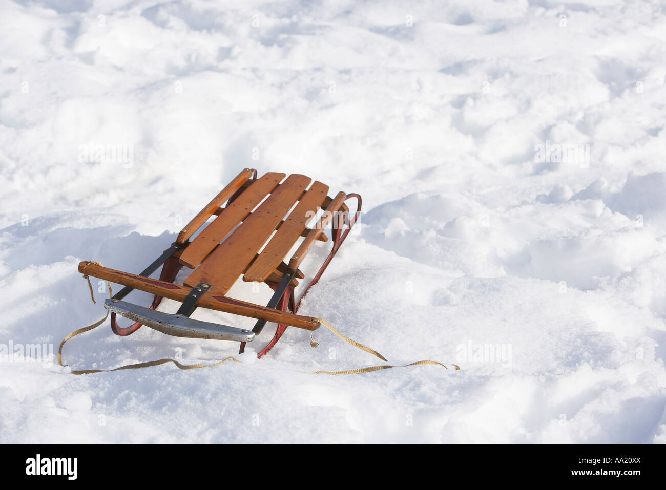 Old Fashioned Sled High Resolution Stock Photography and Images - Alamy