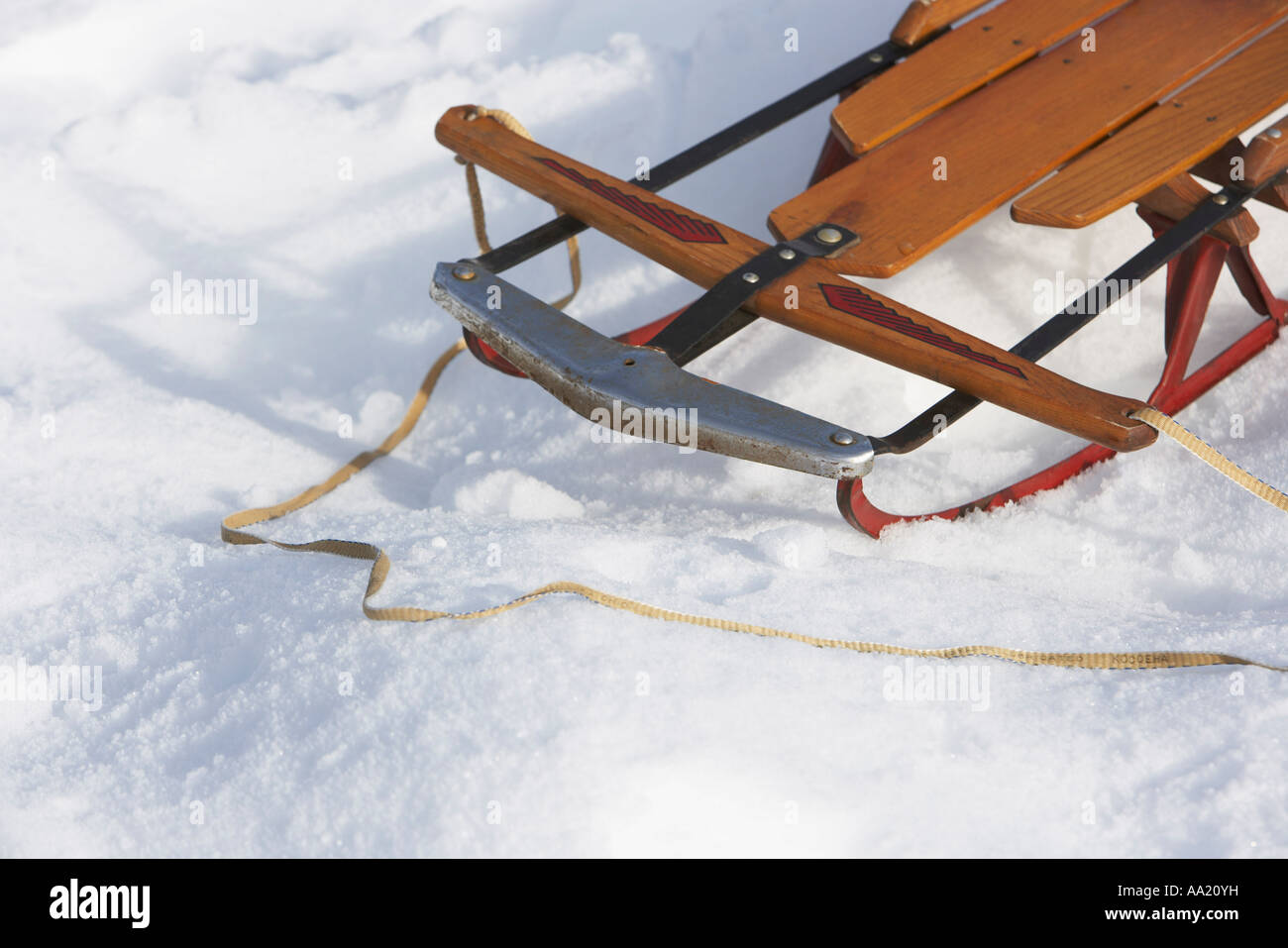 Old Fashioned Sled High Resolution Stock Photography and Images - Alamy