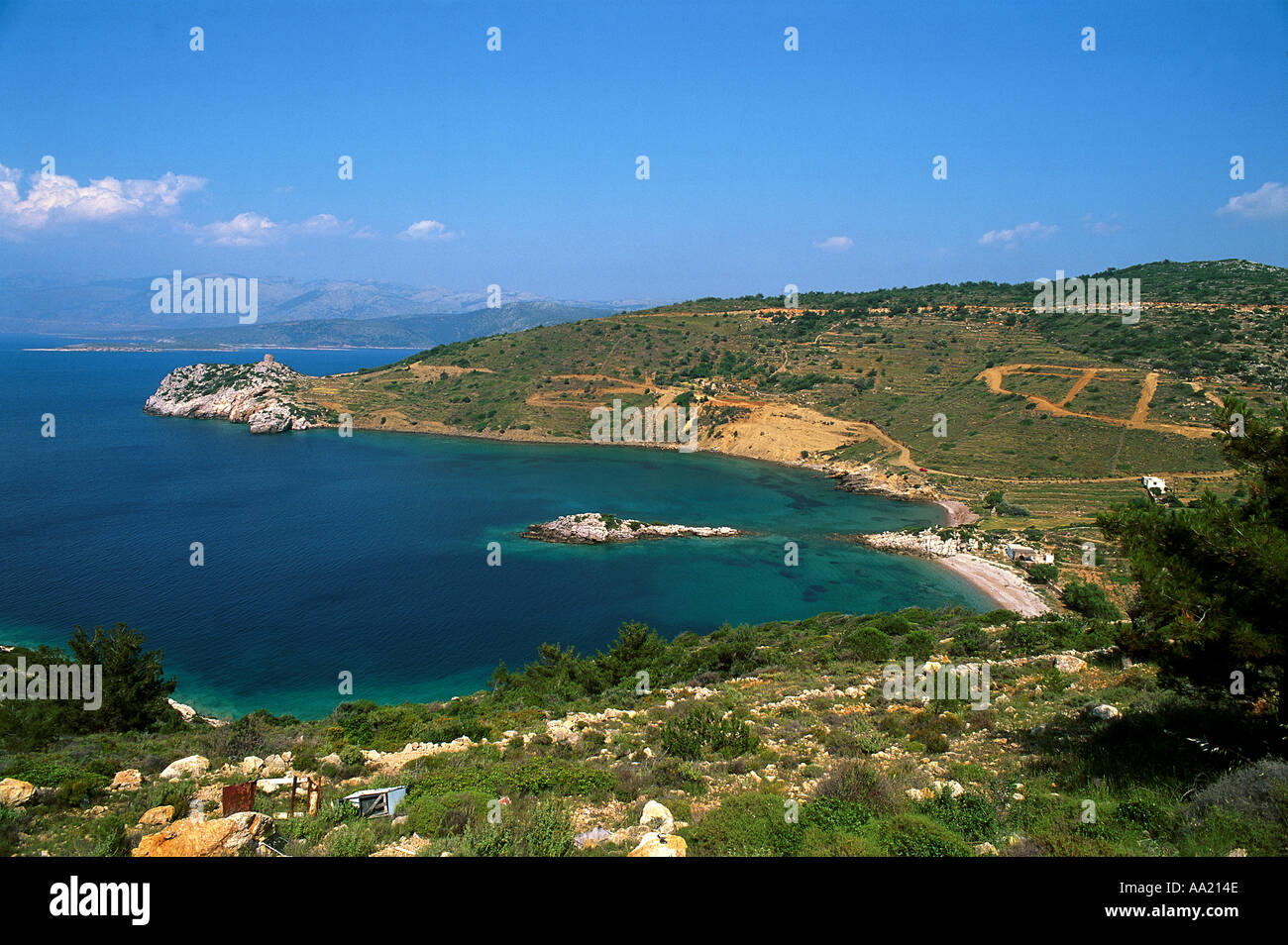 Greece Greek Islands Chios Stock Photo - Alamy
