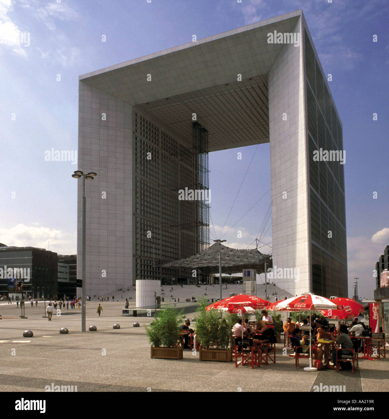 Grand Arch de la Defence Paris France Europe Stock Photo - Alamy