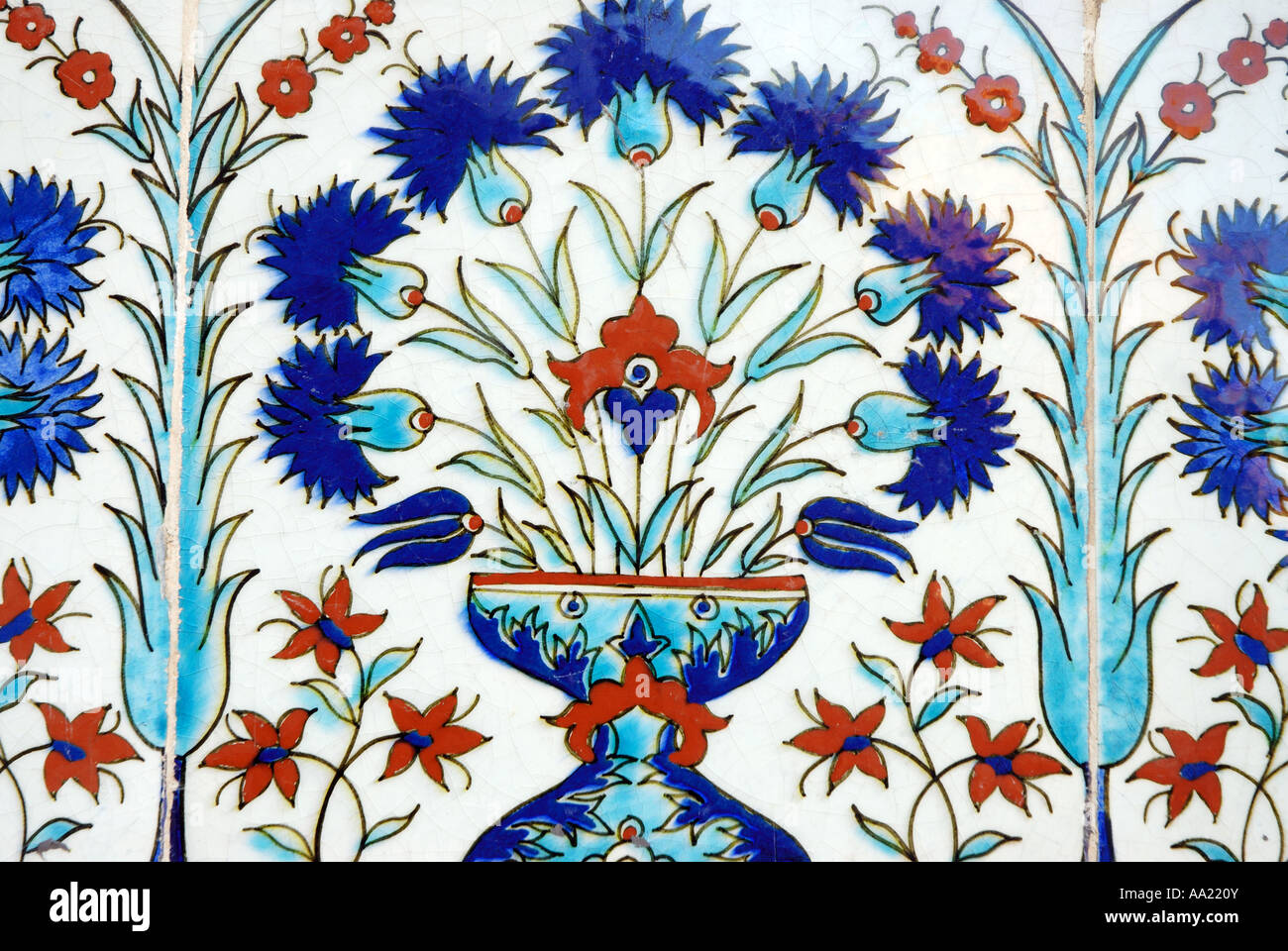 topkapi details ceramics Stock Photo - Alamy