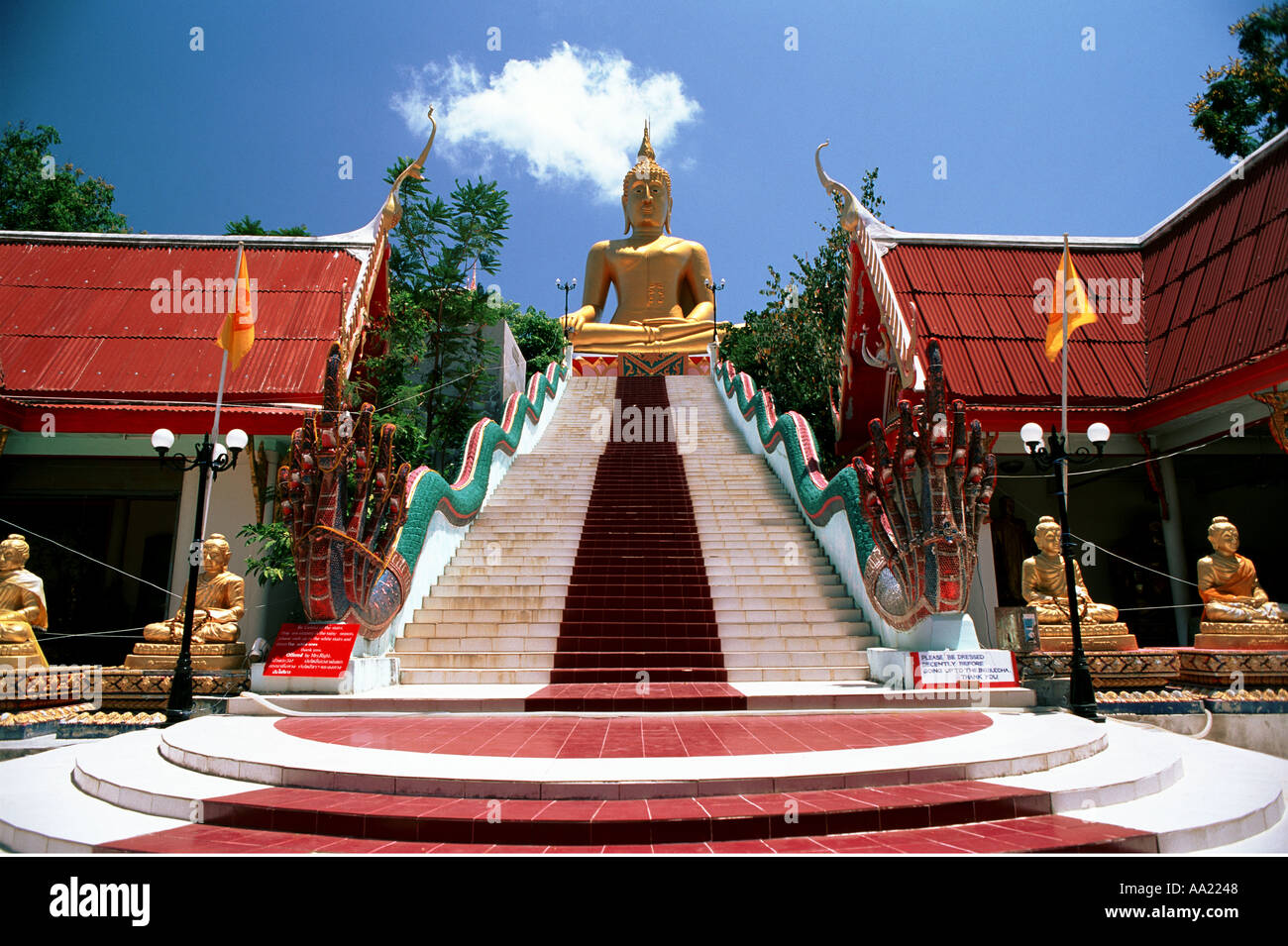 Thailand Koh Samui Big Buddha Stock Photo - Alamy