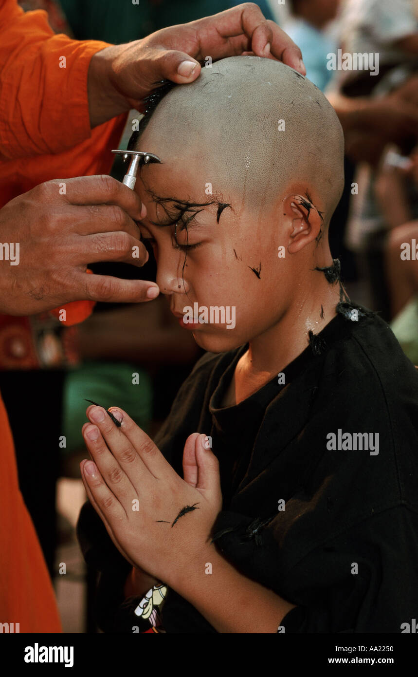 Thailand Mae Hong Sang Poi Sang Long Ceremony Stock Photo - Alamy