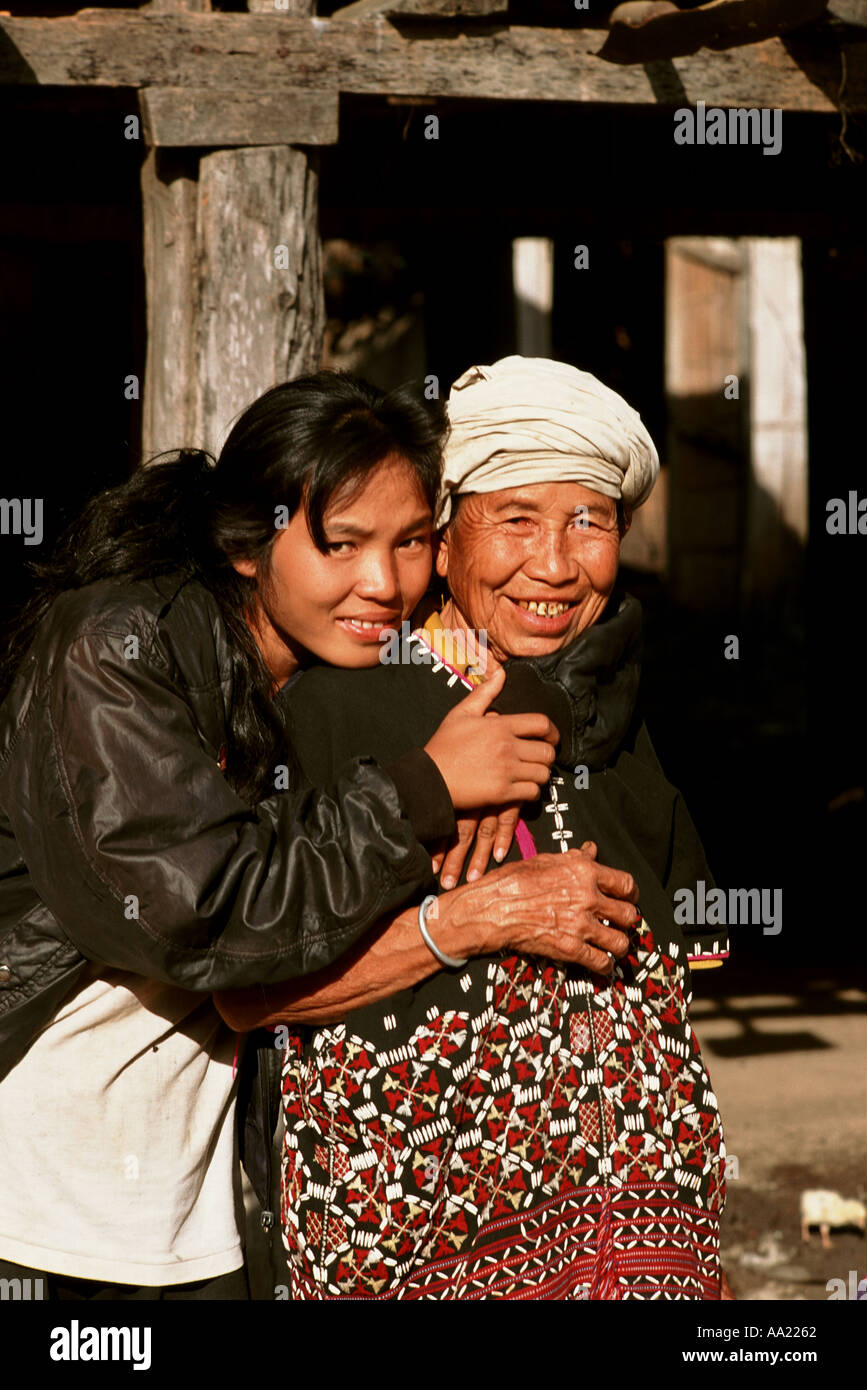 Thailand Karen Tribe Stock Photo - Alamy