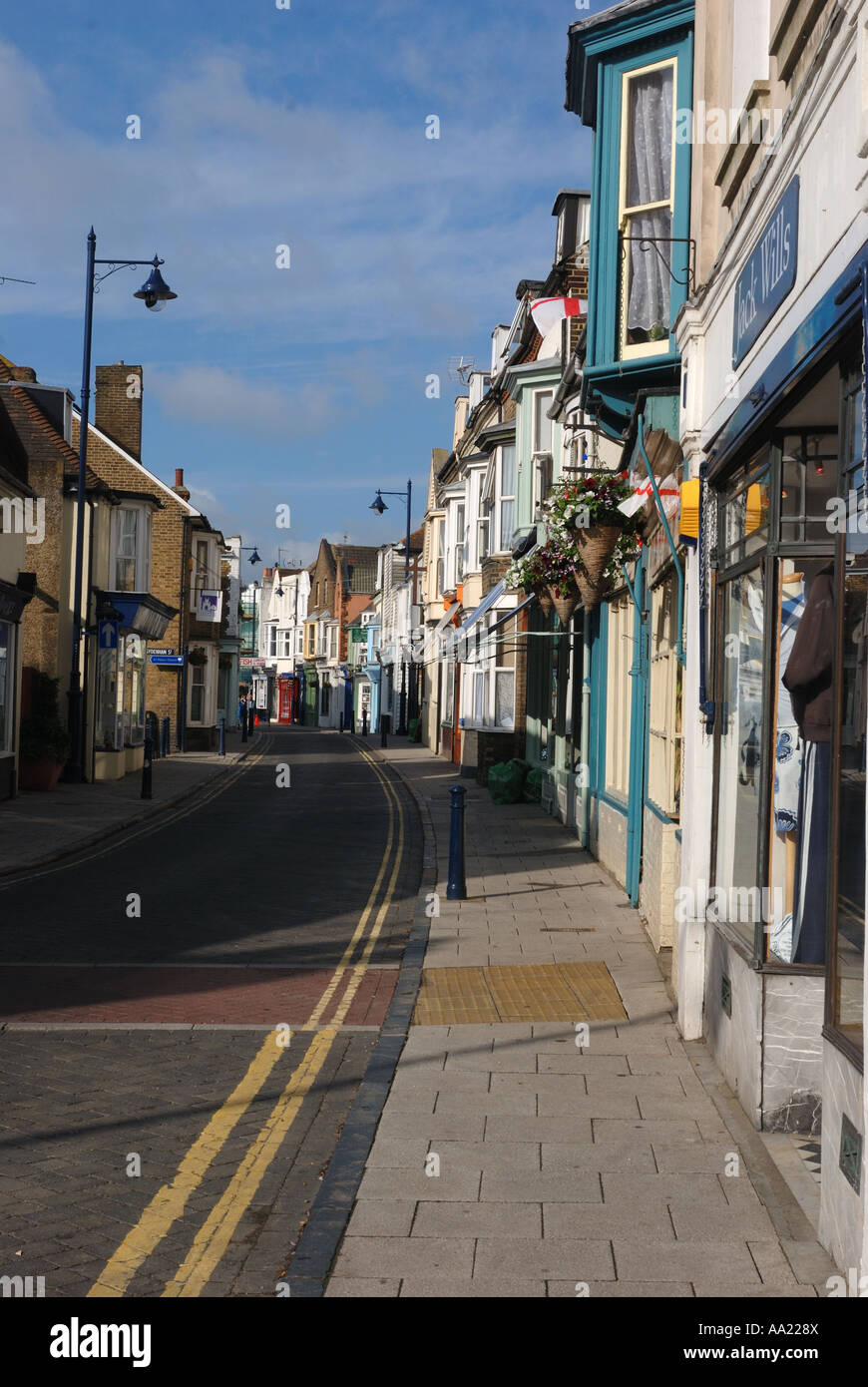 Harbour Street Whitstable kent Stock Photo - Alamy