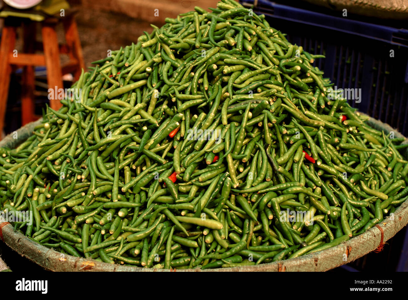 Thailand Bangkok Pak Khlong Market Stock Photo - Alamy