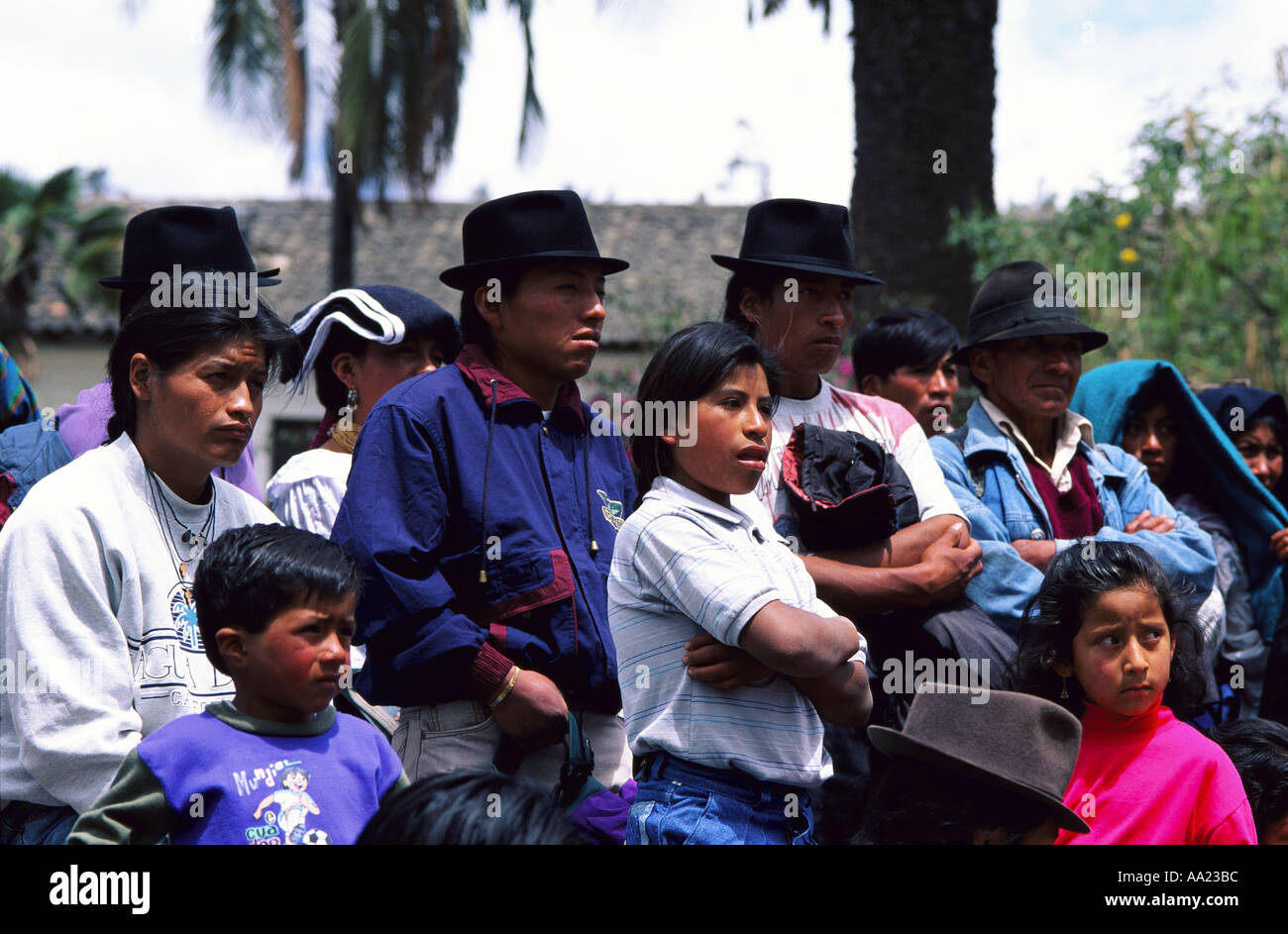 Ecuador Otavalo Market Stock Photo - Alamy