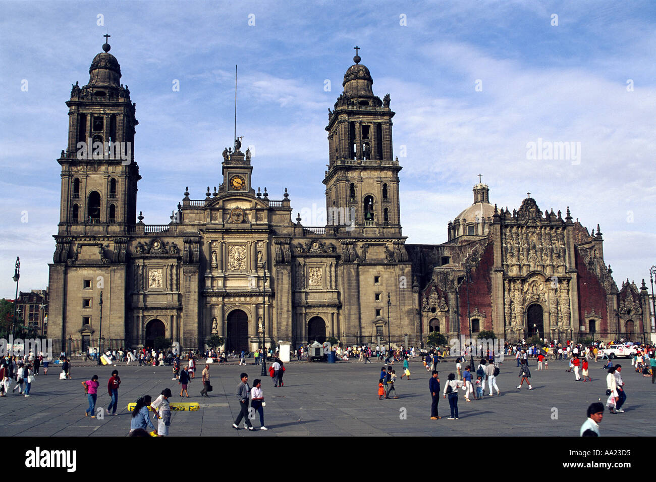 Mexico Mexico City Zocalo Stock Photo - Alamy