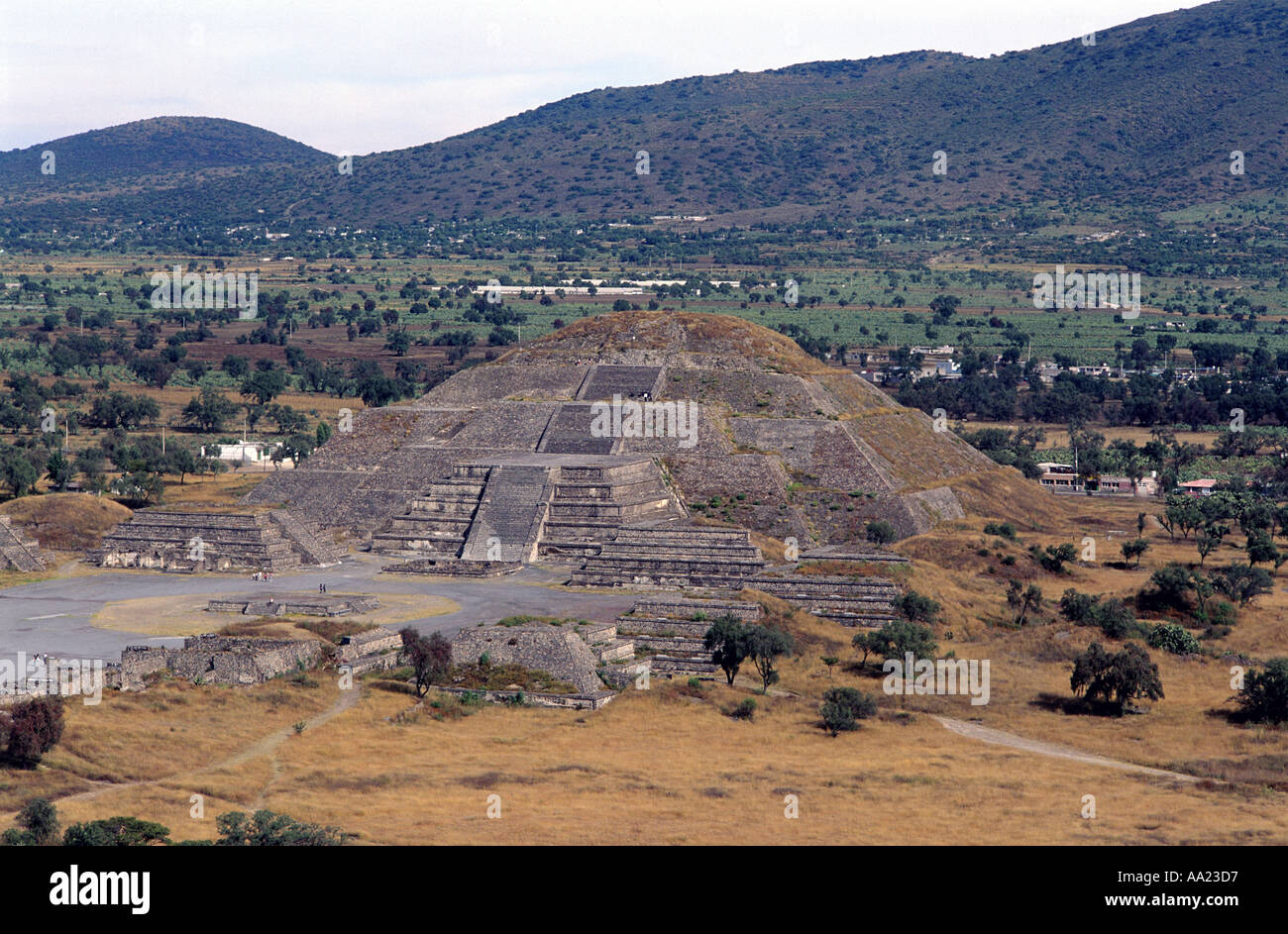 Mexico Teotihuacan Moon s Pyramid Stock Photo - Alamy