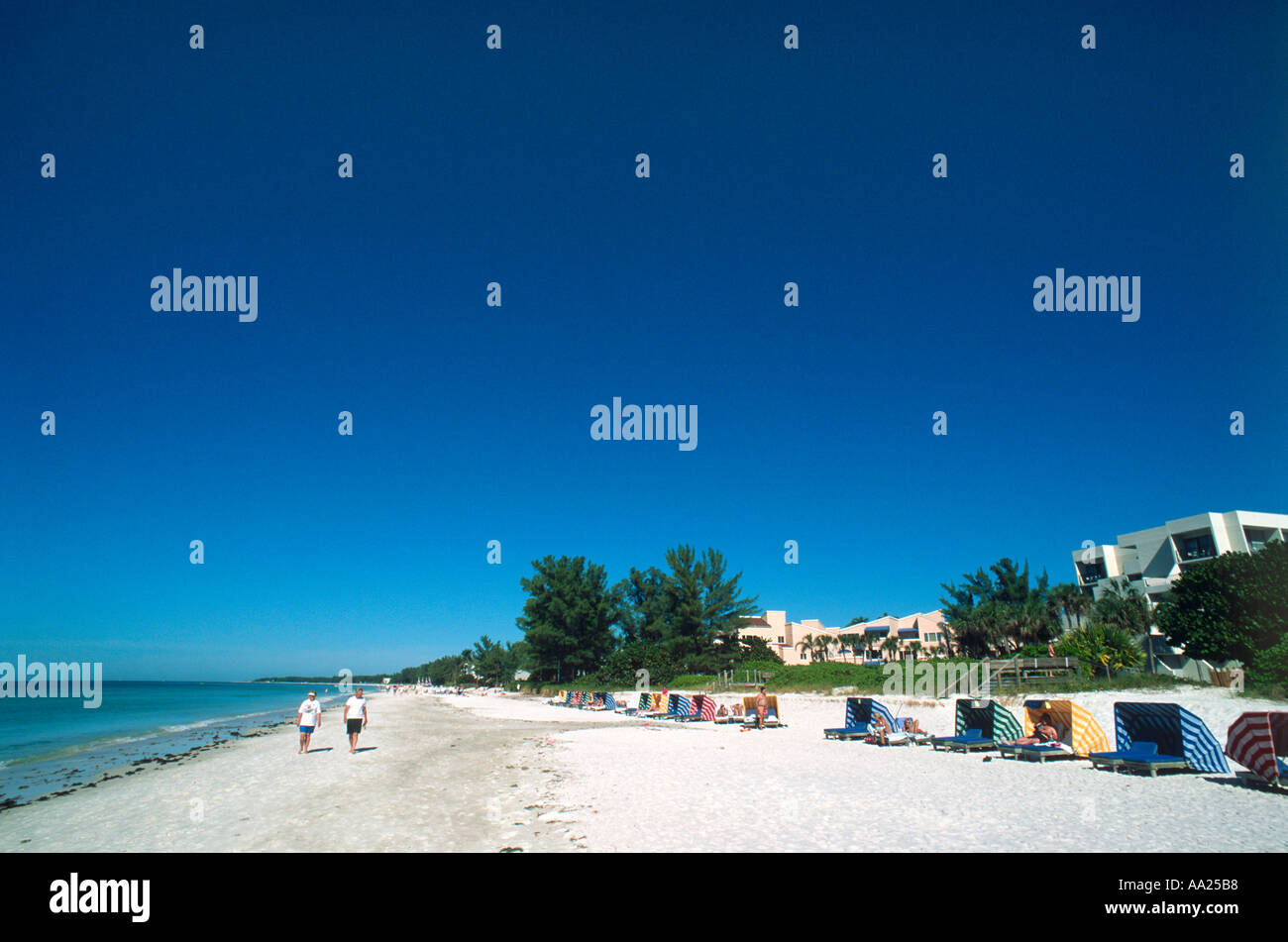Beach on Longboat Key, Florida, USA Stock Photo - Alamy