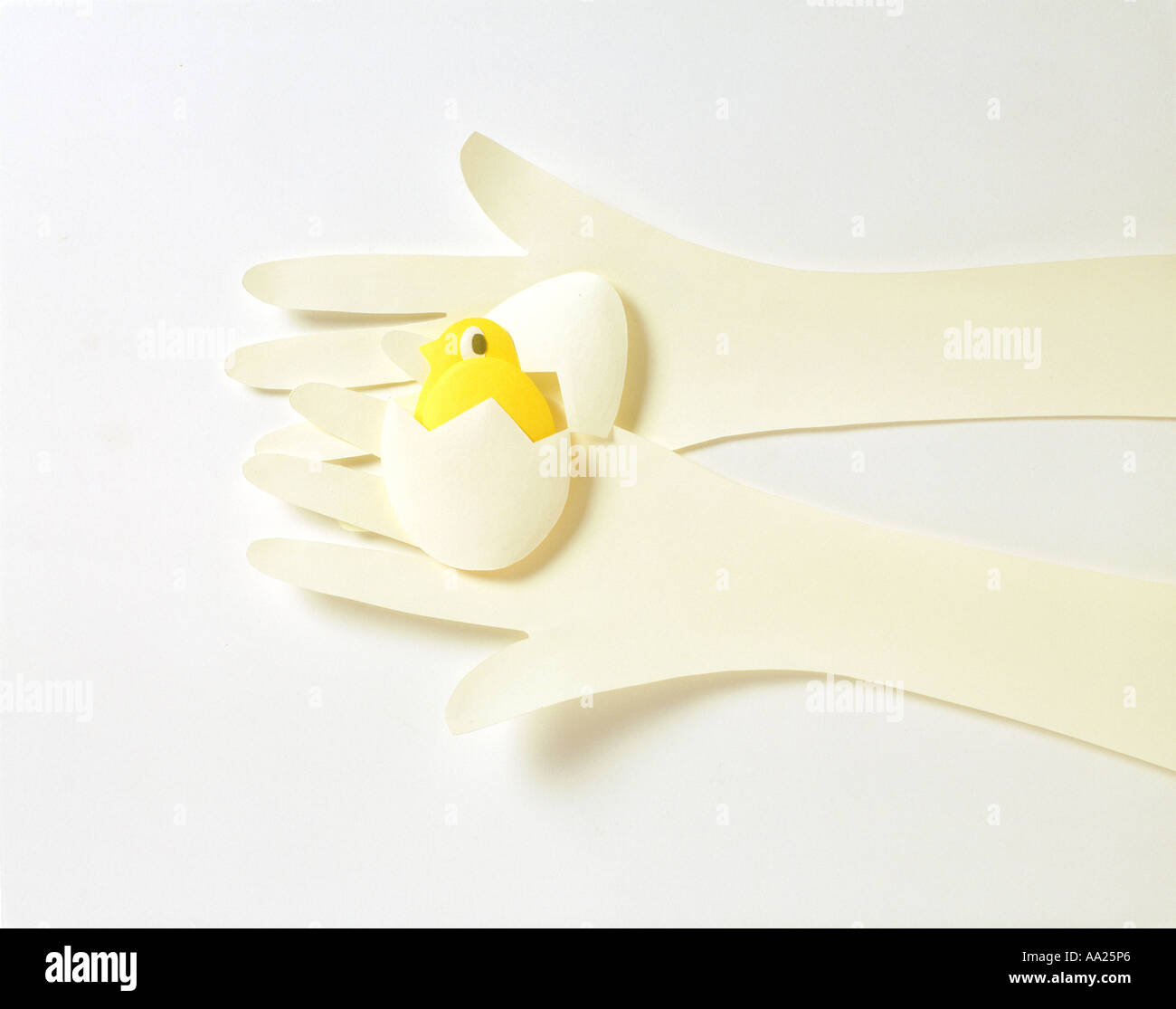 paper craft hands Stock Photo - Alamy