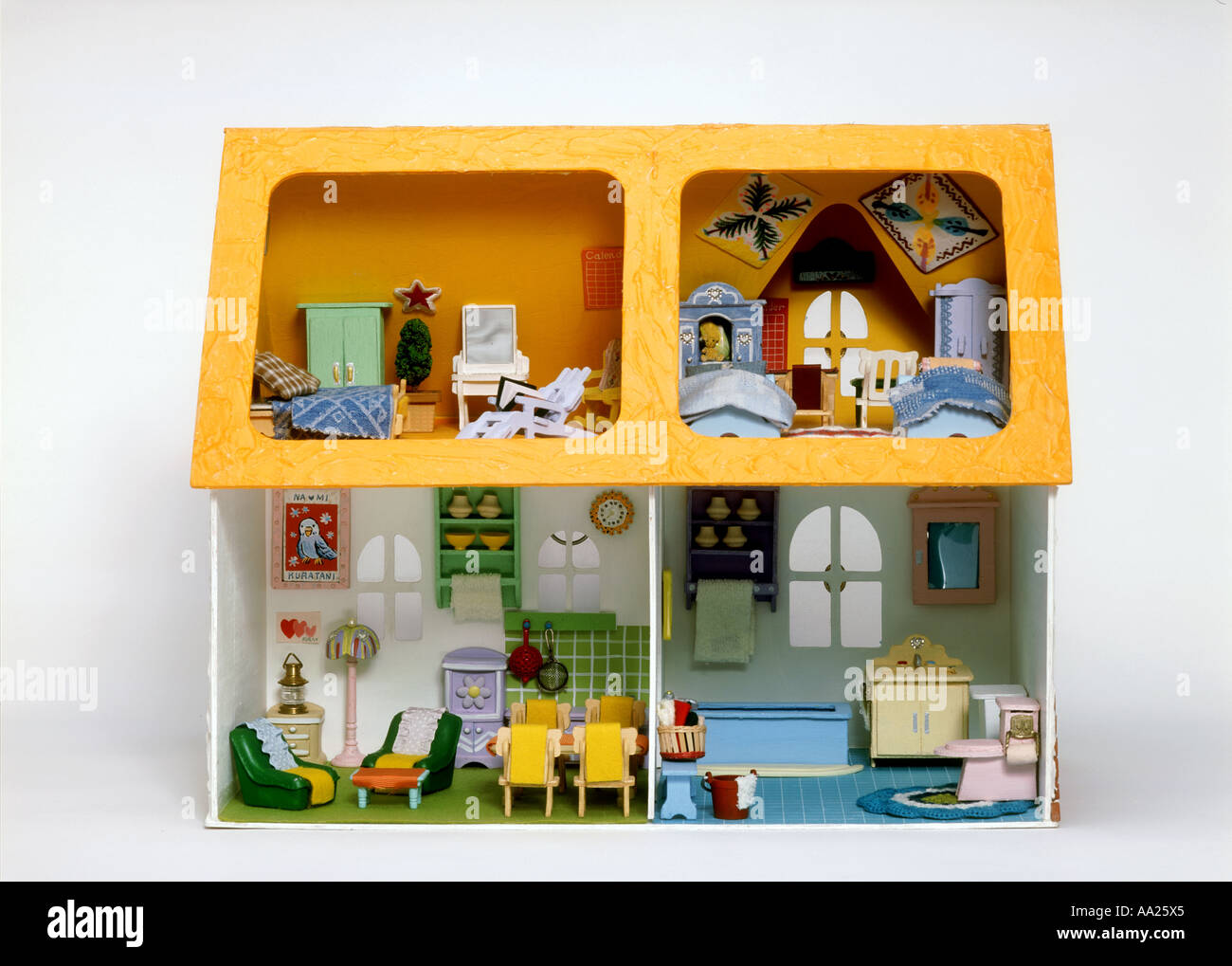 Two bedroom house plan hi-res stock photography and images - Alamy