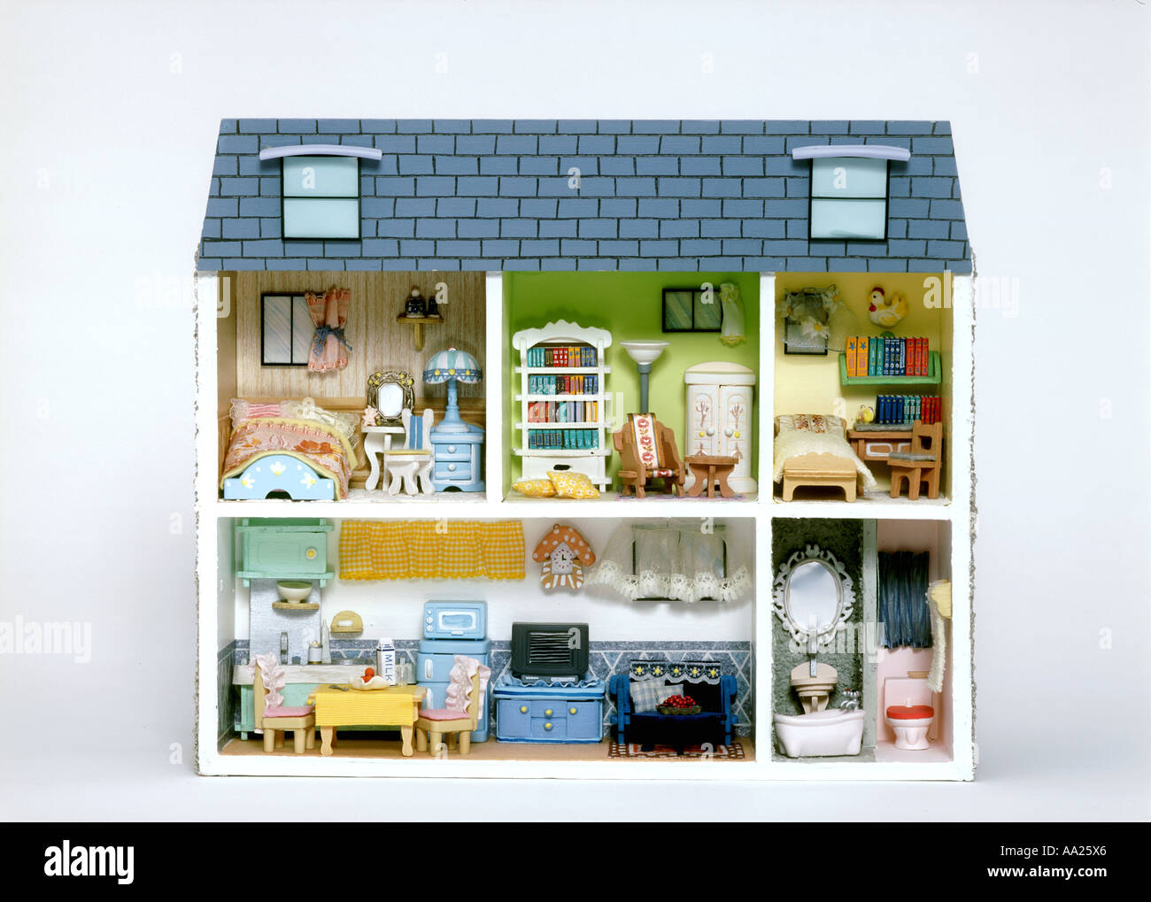 Two bedroom house plan hi-res stock photography and images - Alamy