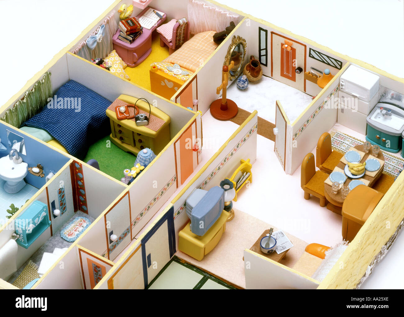 miniature model house Stock Photo - Alamy