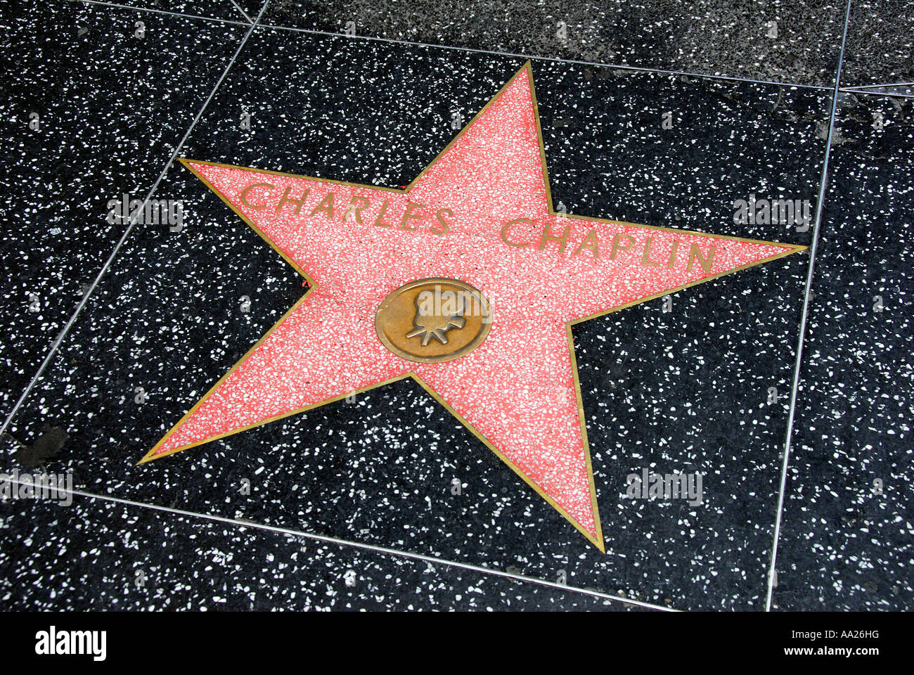 Charles Chaplin star sign Stock Photo - Alamy