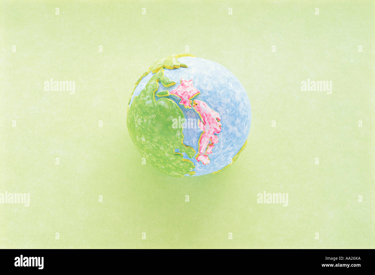 miniature model planet earth Stock Photo - Alamy