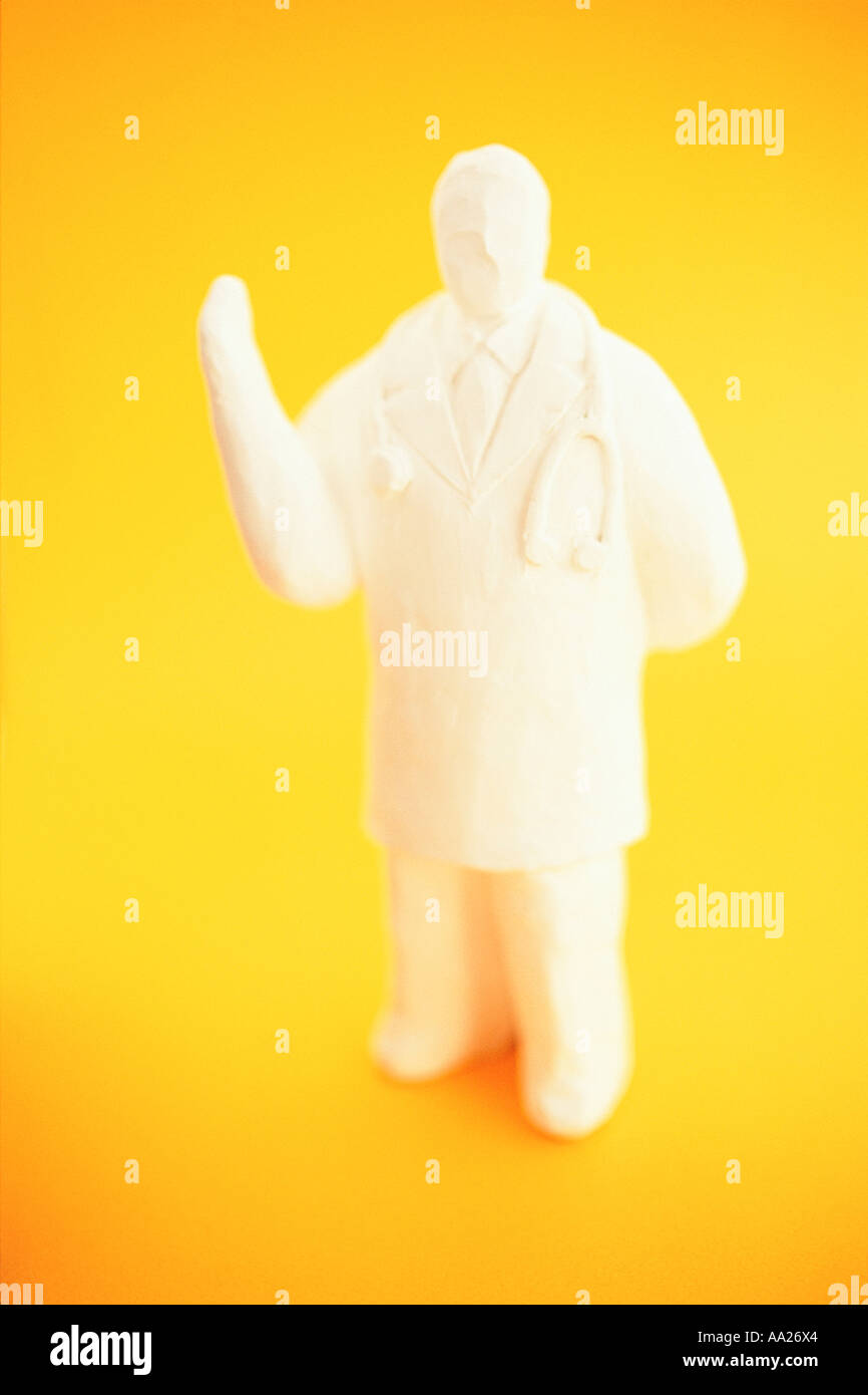 figurine of a doctor Stock Photo - Alamy