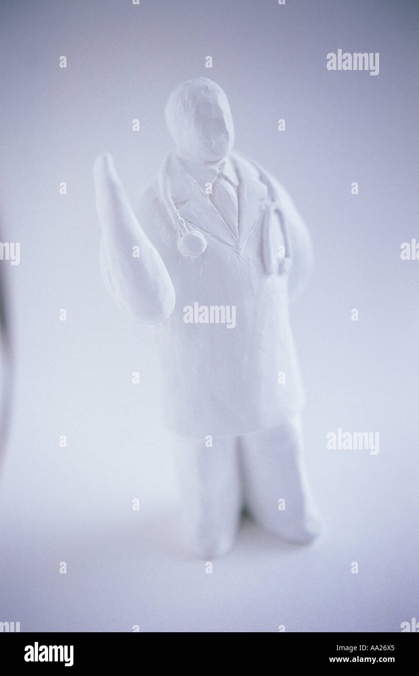 figurine of a doctor Stock Photo - Alamy