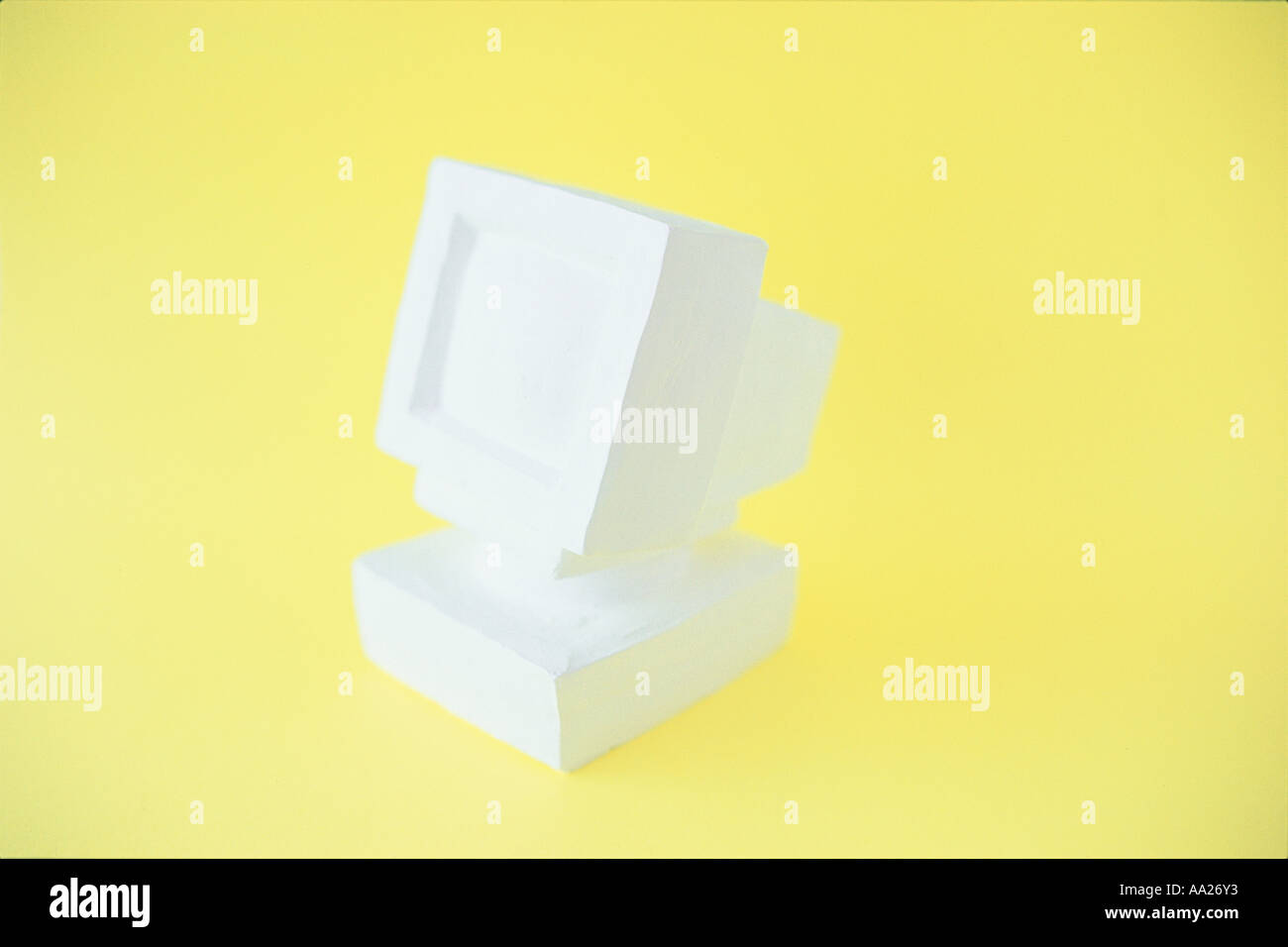 miniature model computer monitor Stock Photo - Alamy