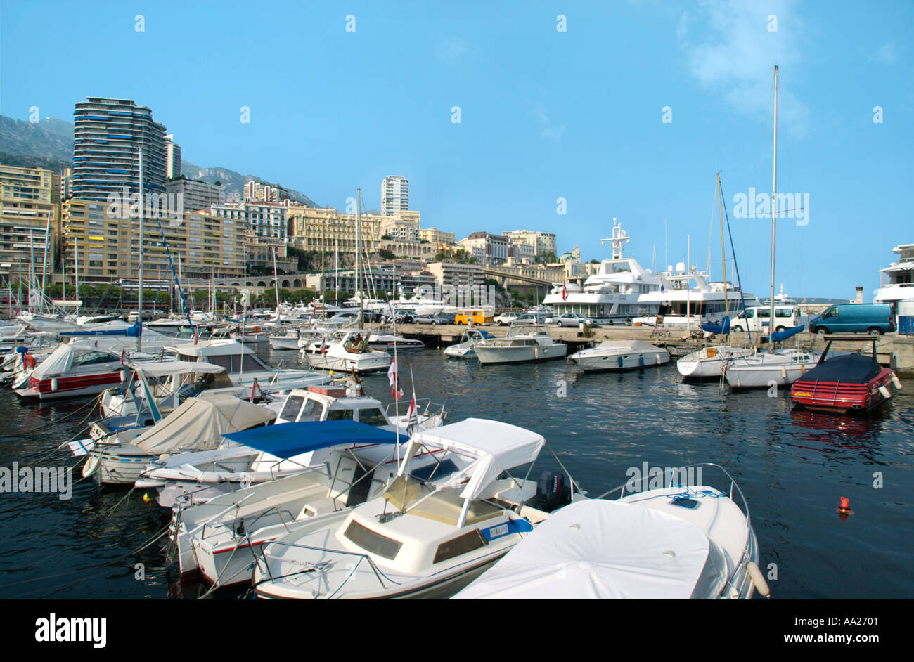 Port of Monaco Stock Photo - Alamy