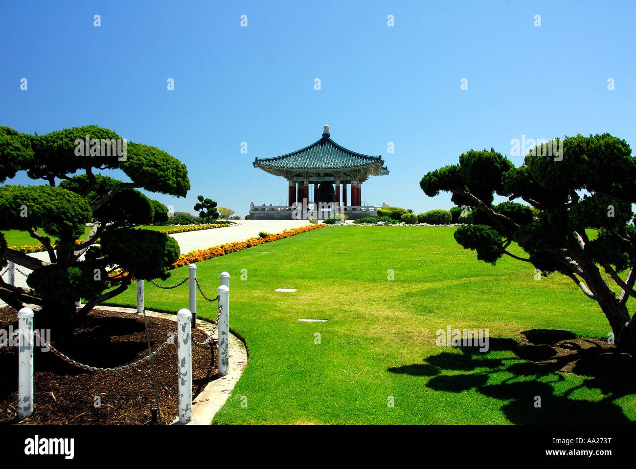 Korean Friendship Bell Stock Photo - Alamy