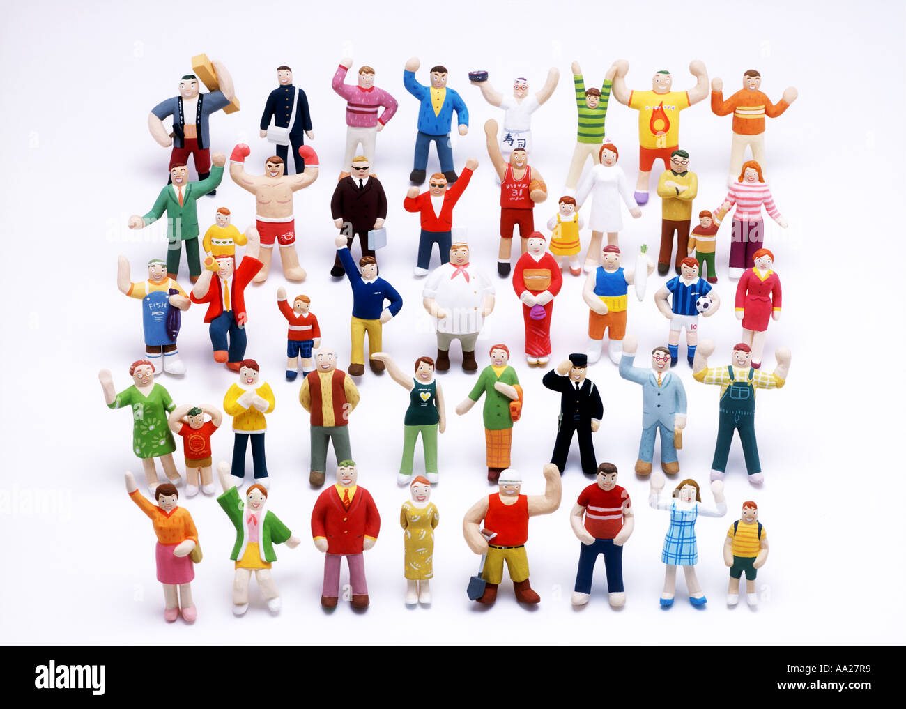 Illustration 3D People Stock Photo - Alamy