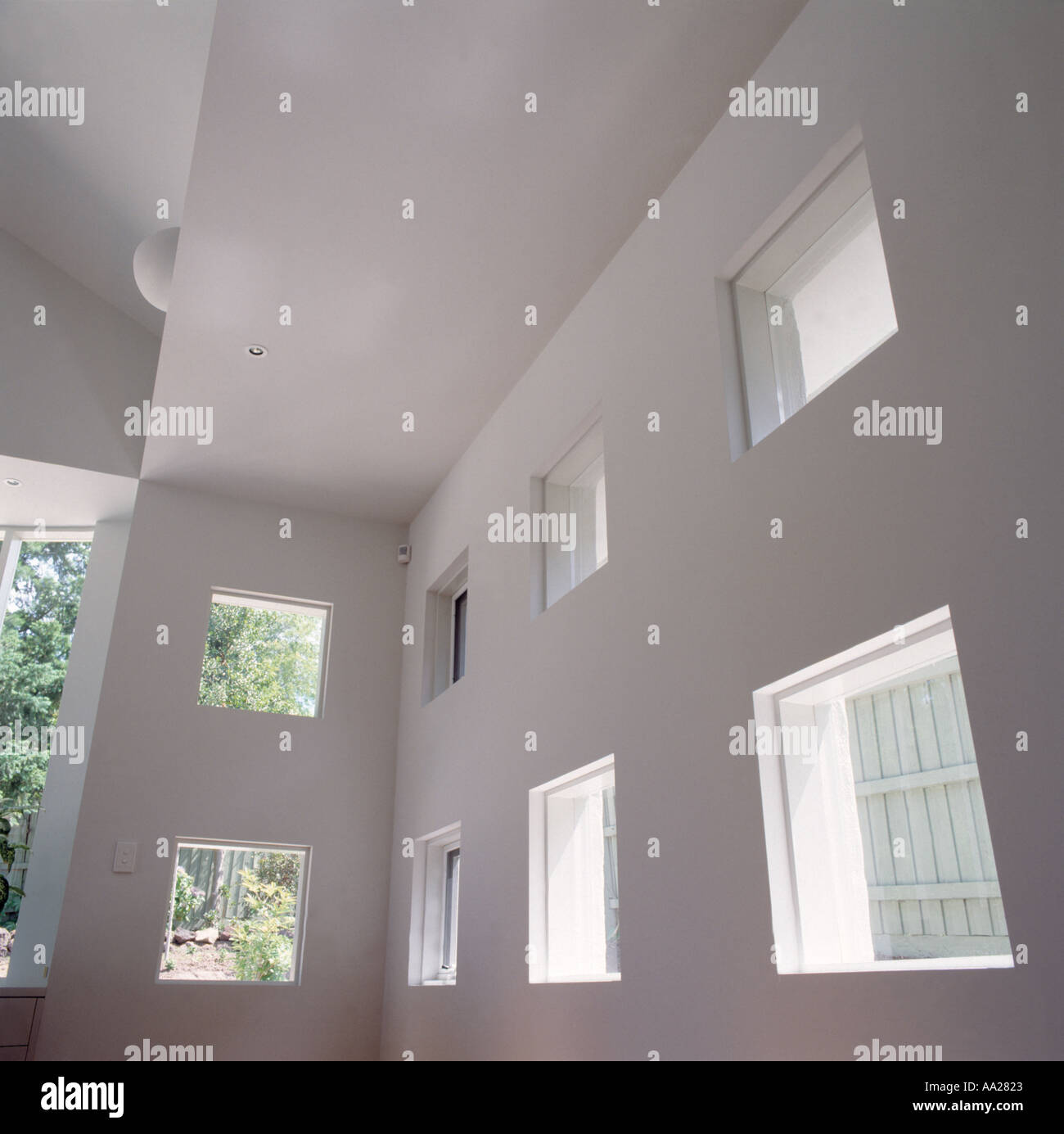 Hall windows monochromatic architectural hi-res stock photography and ...