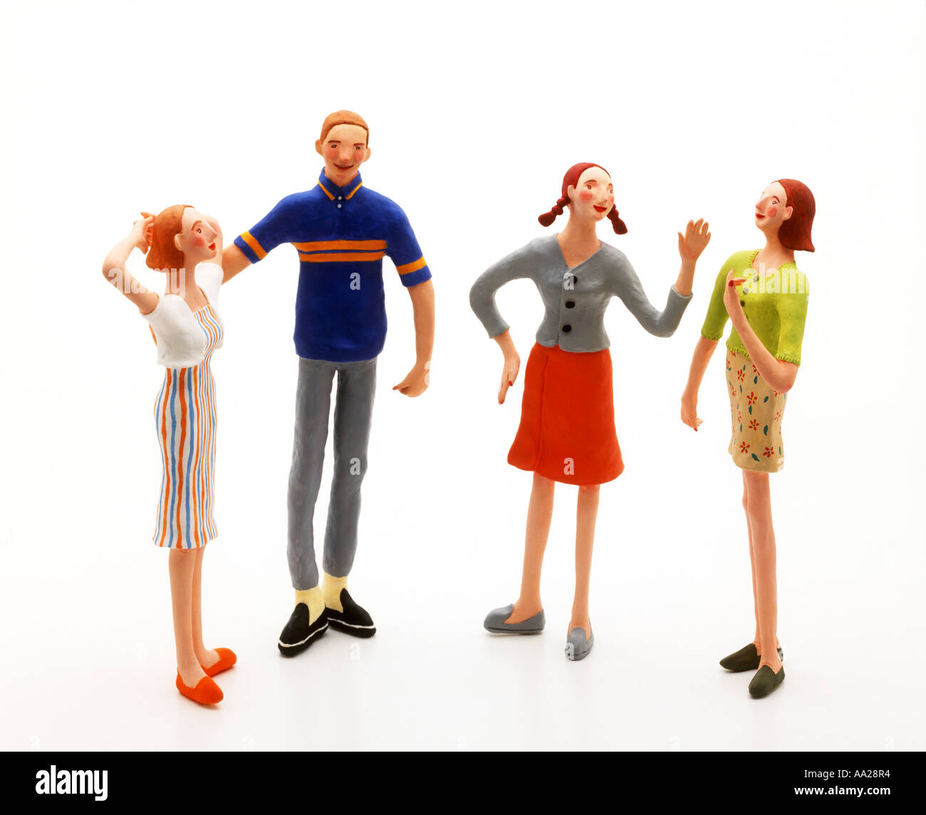 Illustration 3D People Stock Photo - Alamy