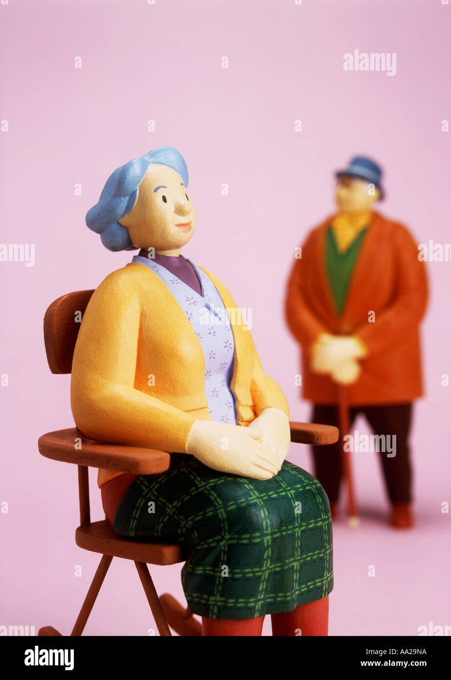 Illustration 3D Care Stock Photo - Alamy