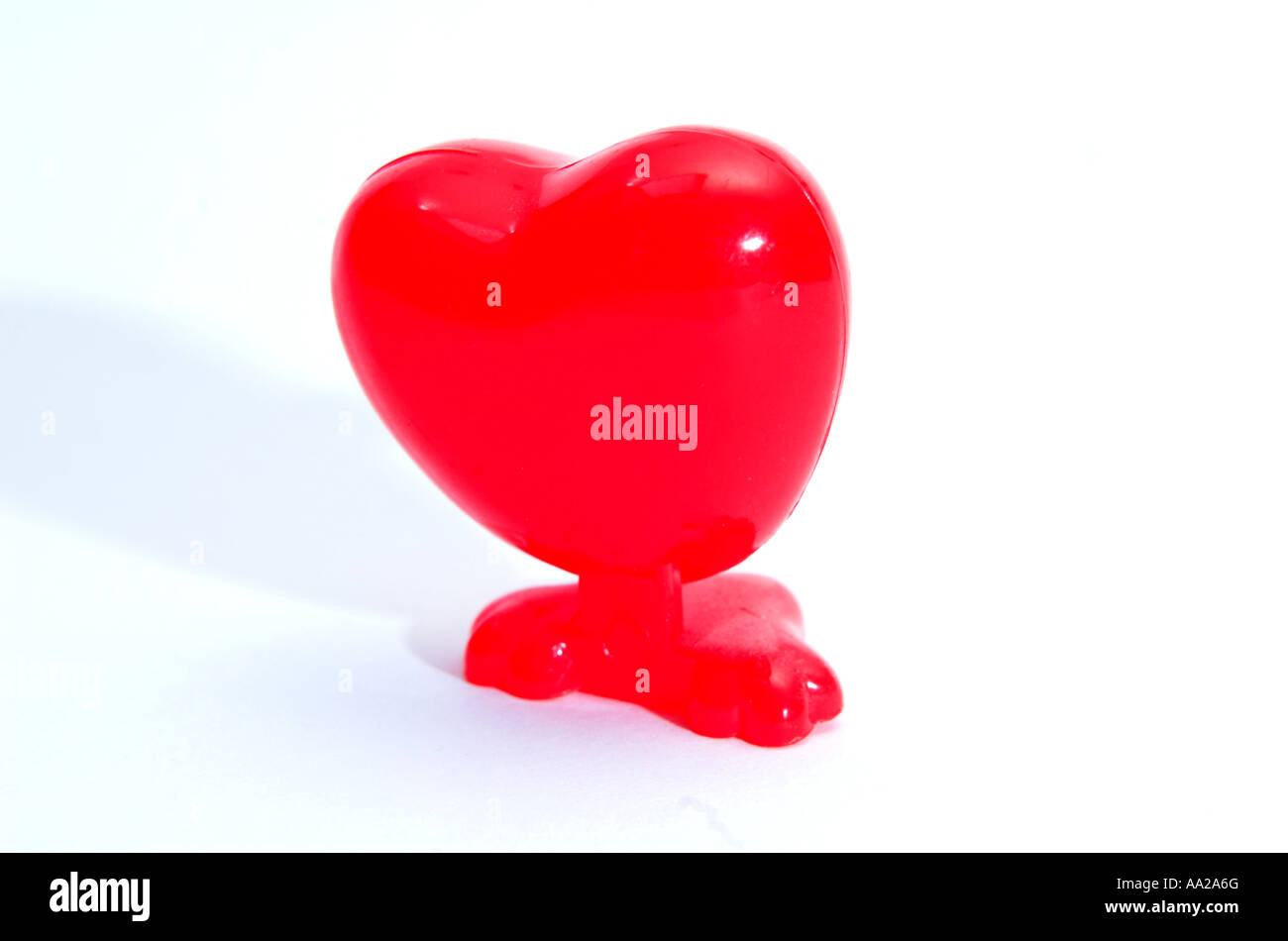 shiny wind-up red heart Stock Photo - Alamy