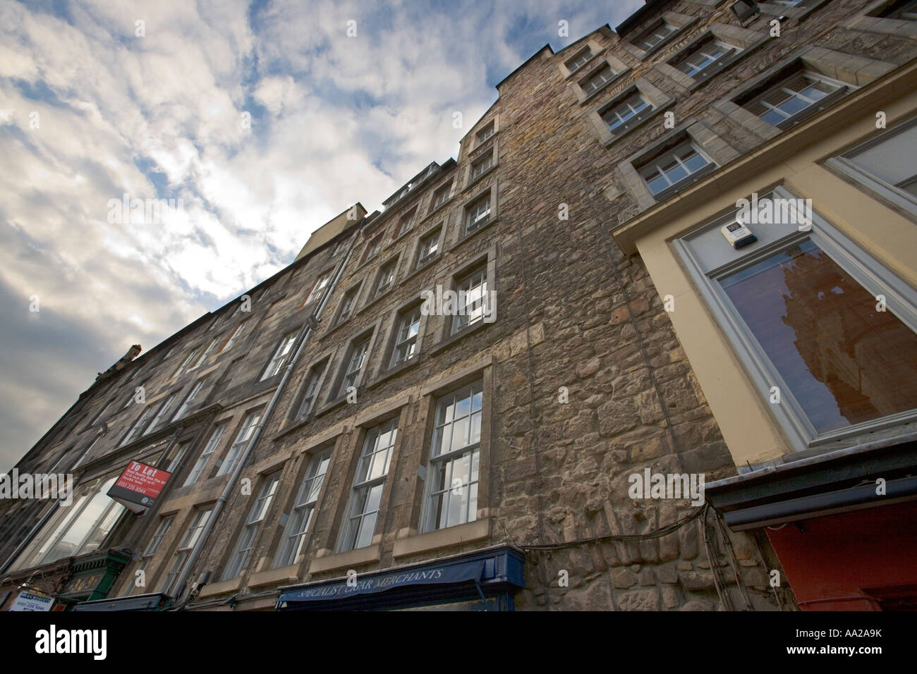 Edinburgh city centre Stock Photo - Alamy