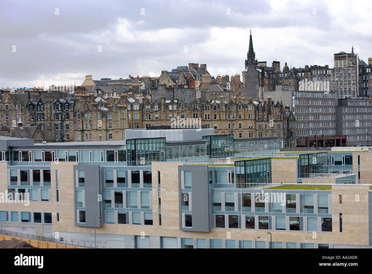 Edinburgh city centre Stock Photo - Alamy