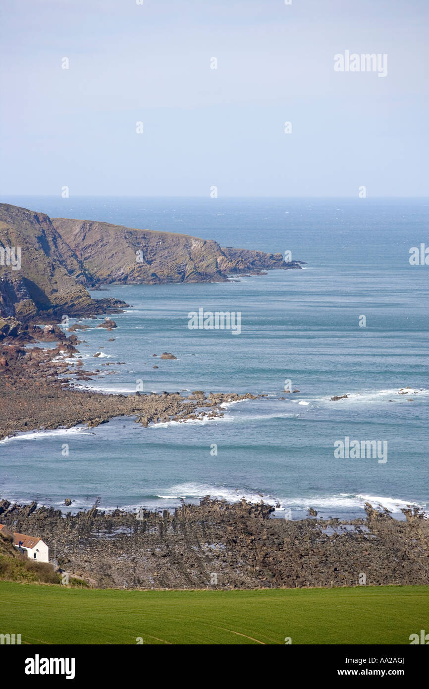 Scottish coast line Stock Photo - Alamy