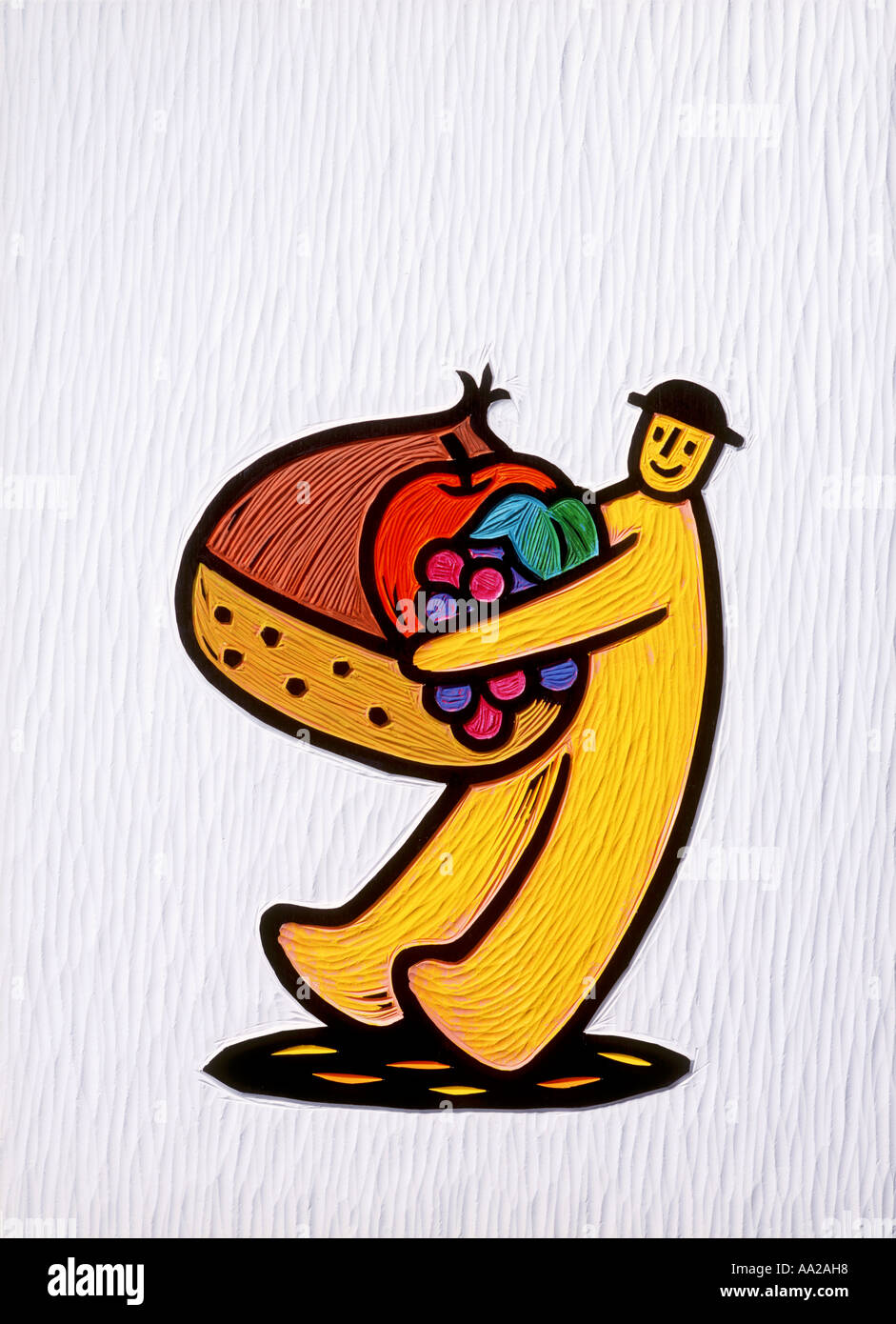 Illustration 3D Relief Stock Photo - Alamy