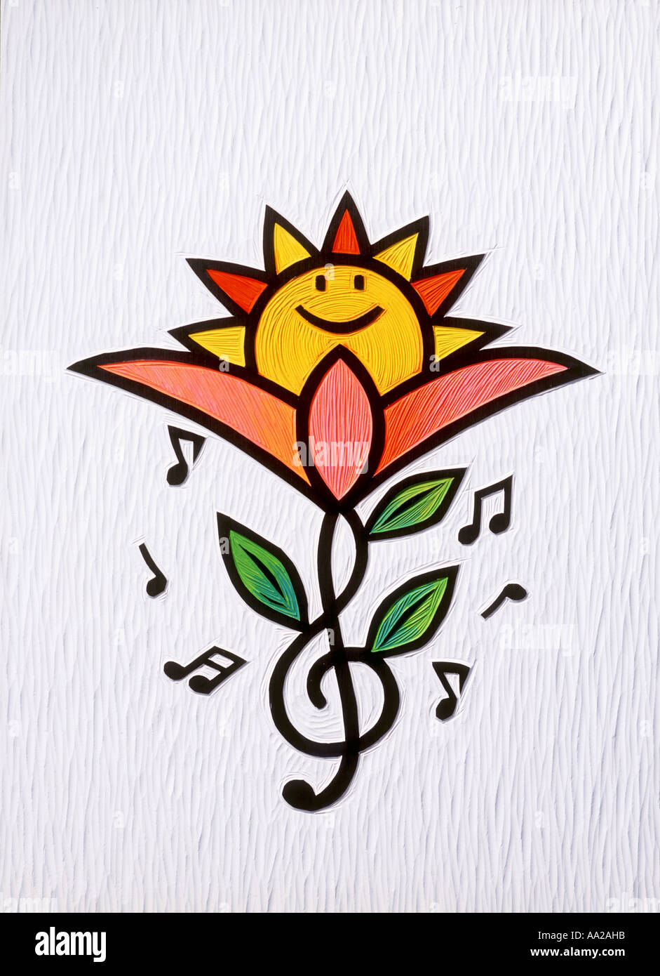 Illustration 3D Relief Stock Photo - Alamy