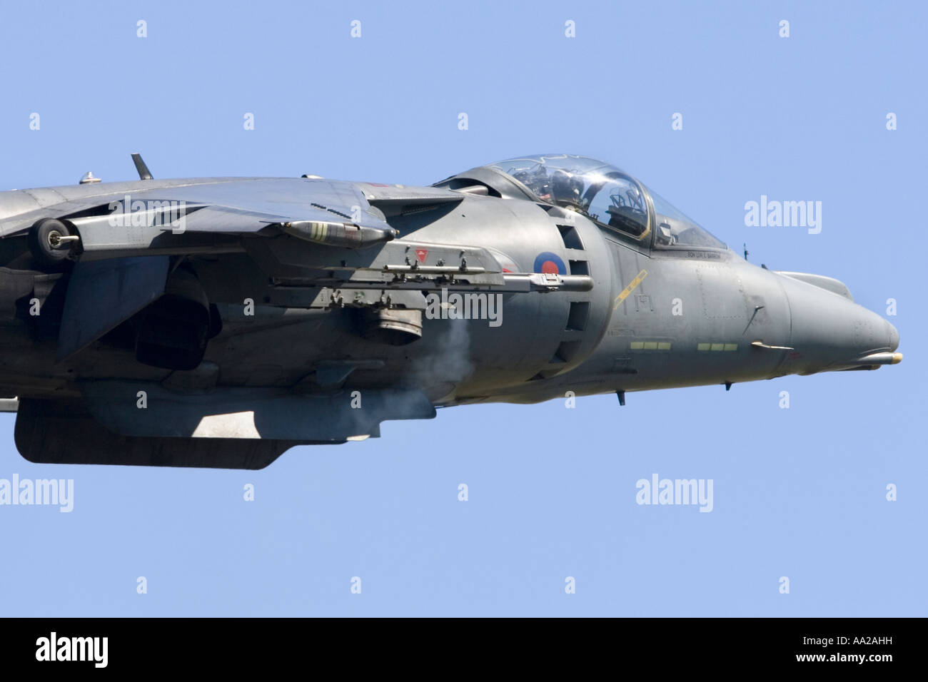 Harrier Gr 7 Military Armed Forces Airplane High Resolution Stock ...