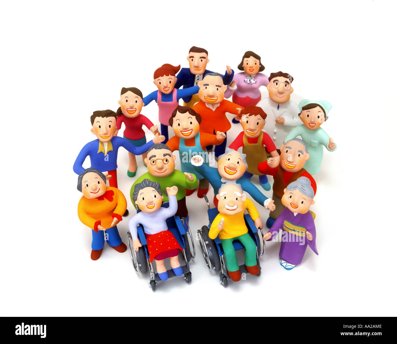Illustration 3D Care Stock Photo - Alamy