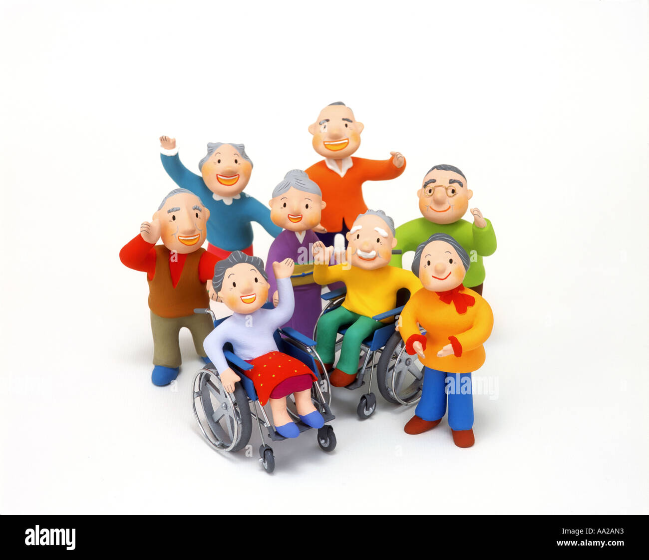 Illustration 3D Care Stock Photo - Alamy
