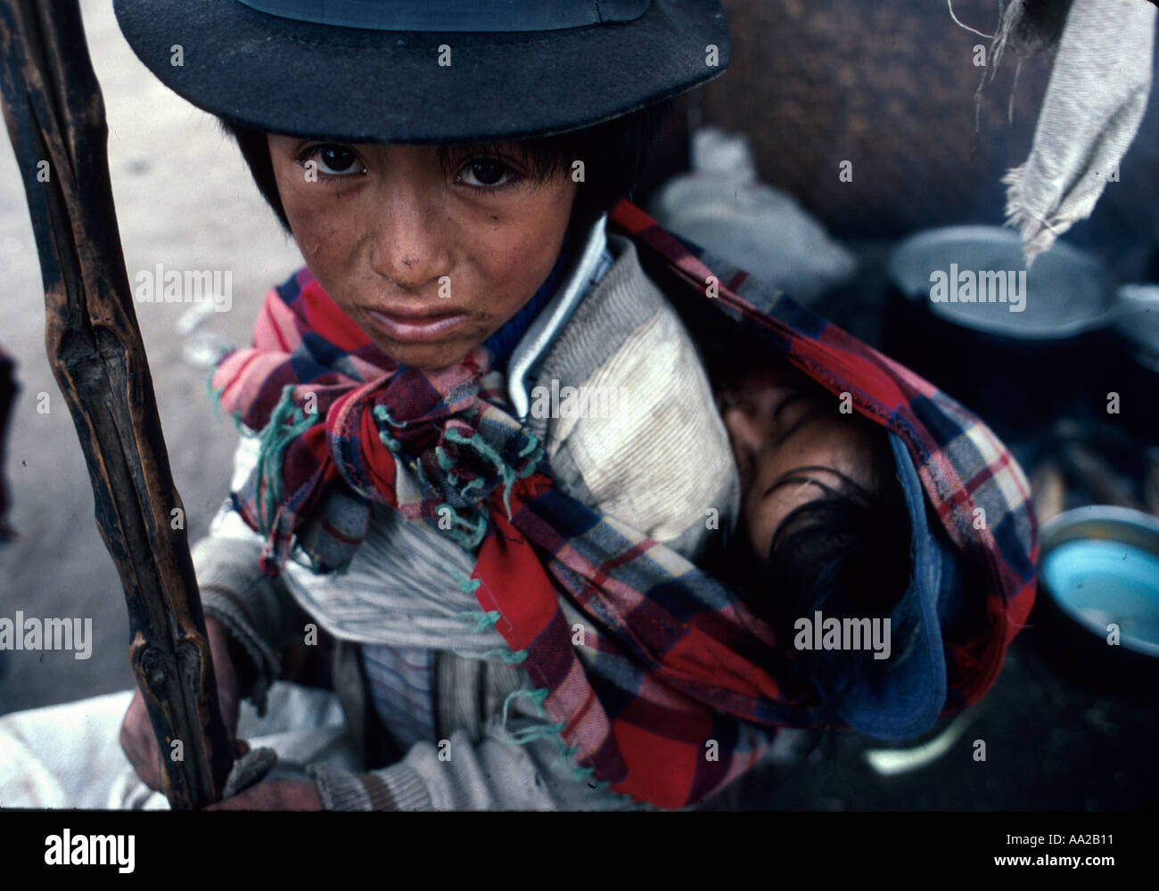 Ecuador cotopaxi province quechua boy hi-res stock photography and ...