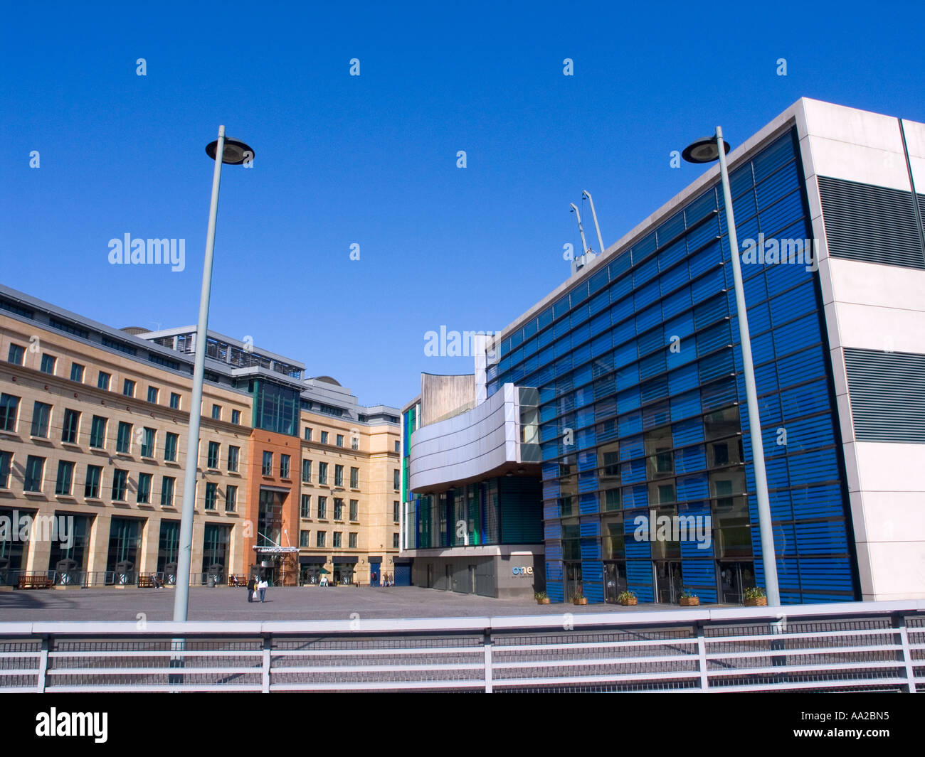 New buildings in Edinburgh city centre Scotland Stock Photo - Alamy