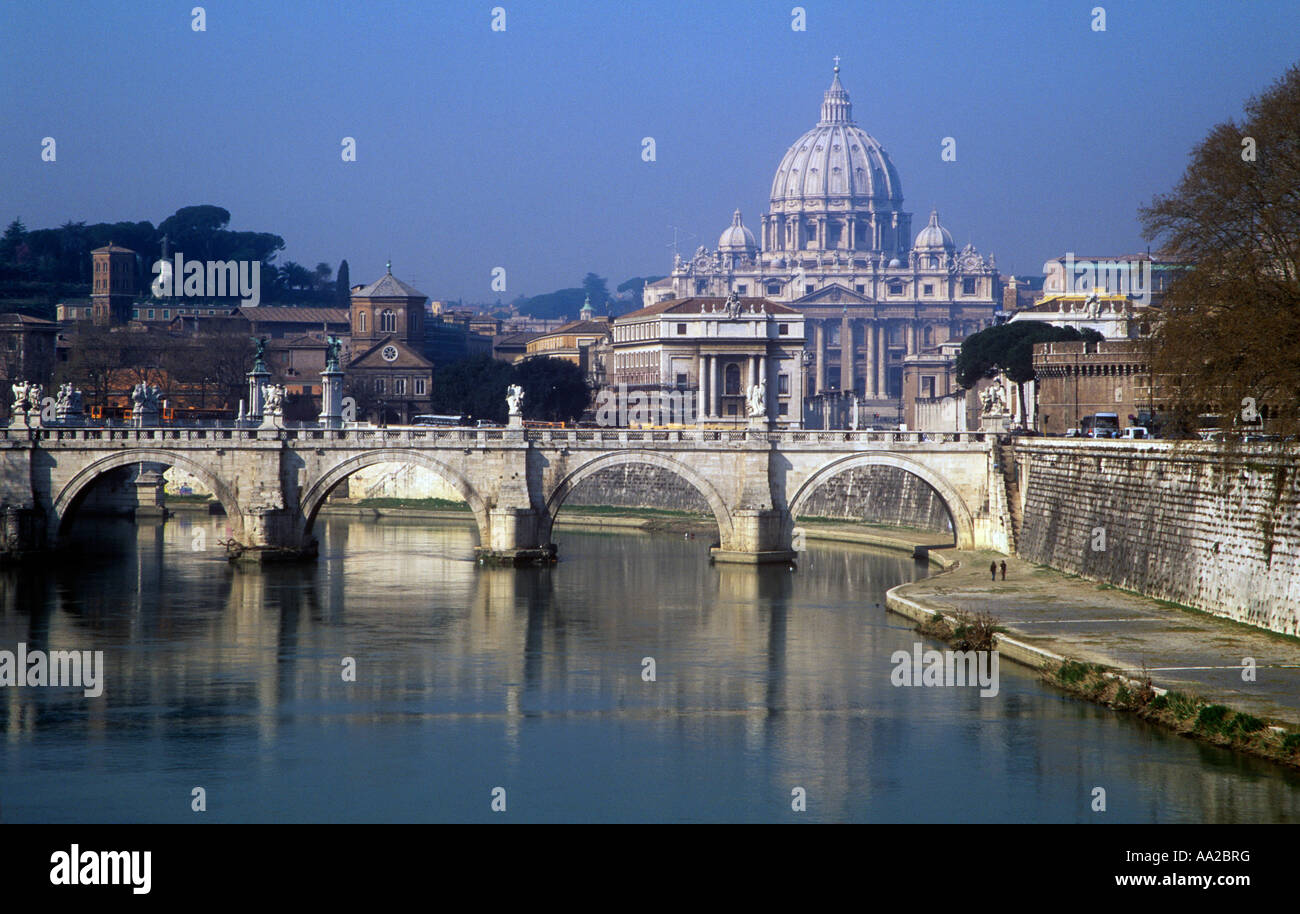 The Vatican & River Tiber, Rome, Lazio, Italy Stock Photo - Alamy