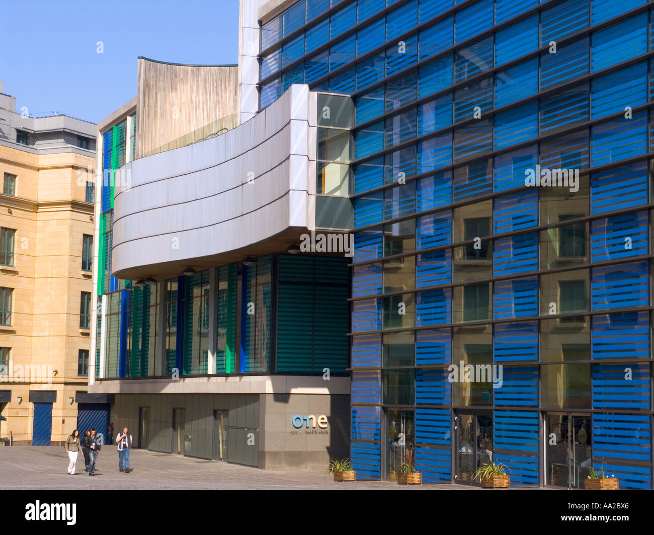 New buildings in Edinburgh city centre Scotland Stock Photo - Alamy