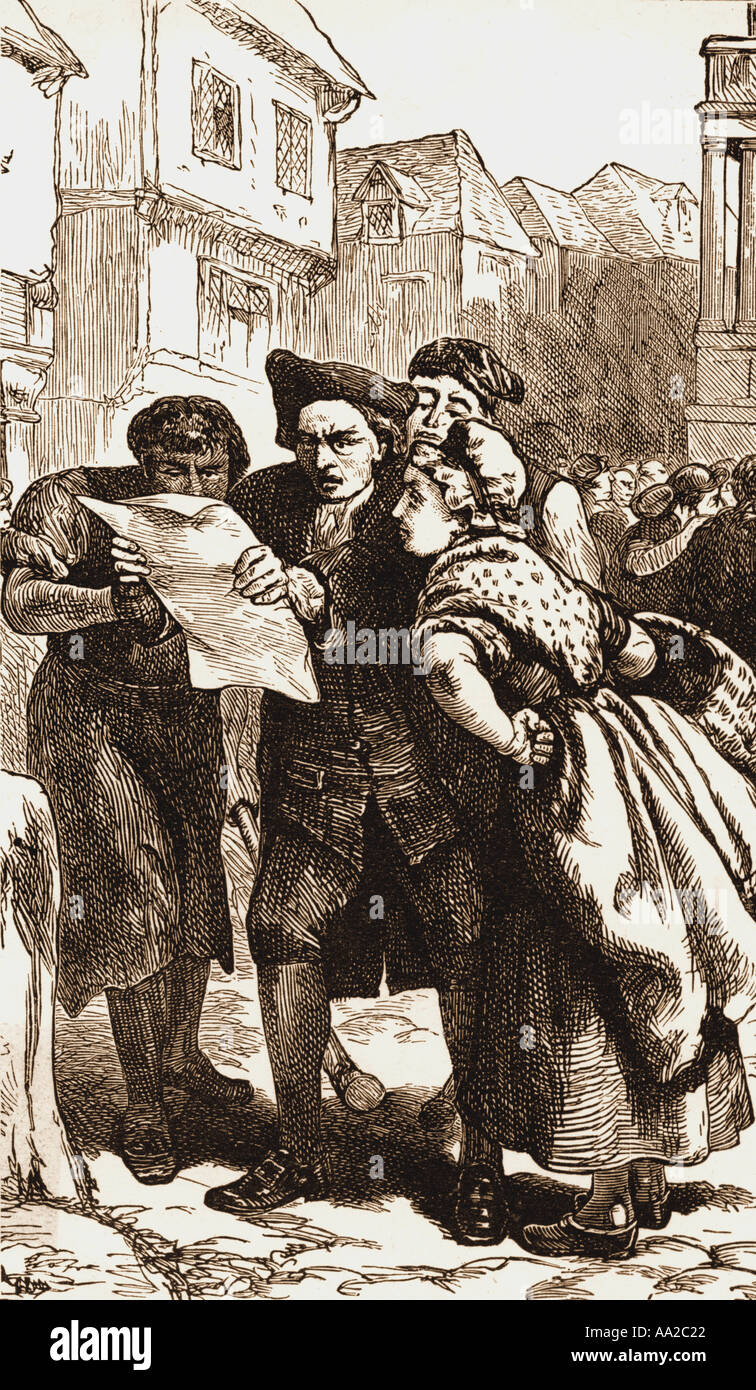 Colonists Protesting 1776