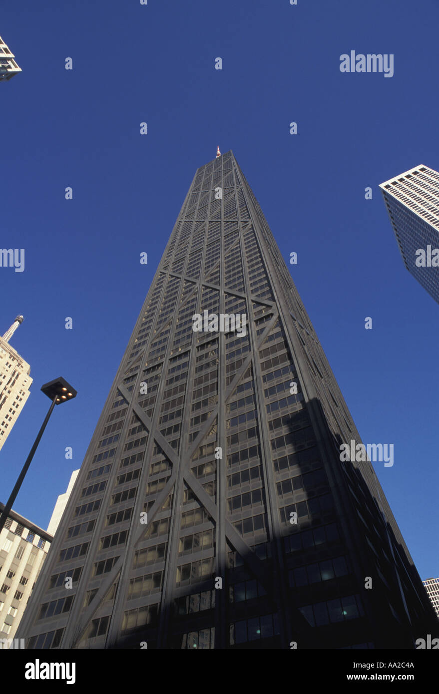 John Hancock Tower building in Chicago, Illinois, USA Stock Photo - Alamy
