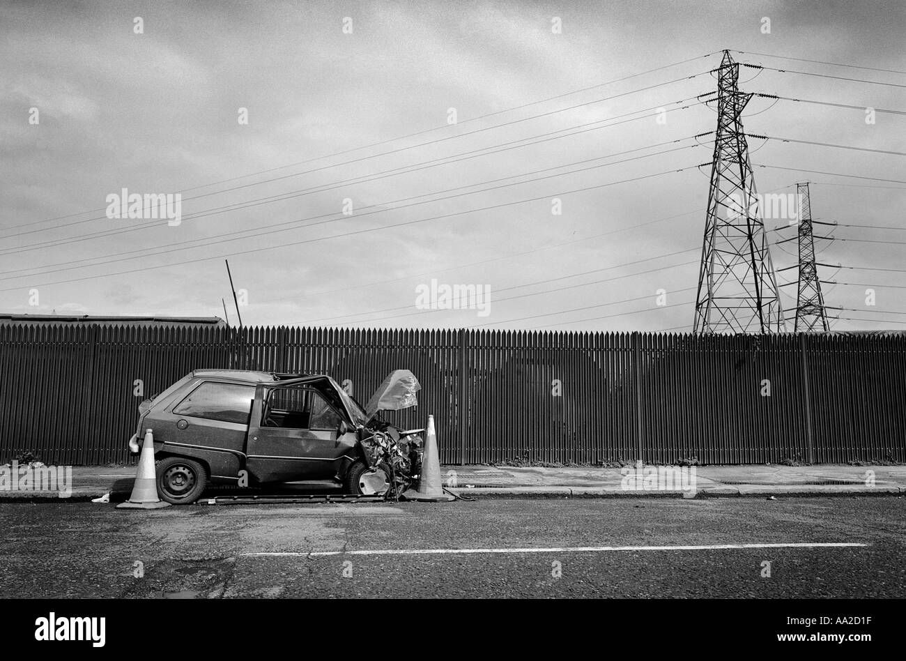 One picture form a series study of the UK car dumping epidemic by David ...