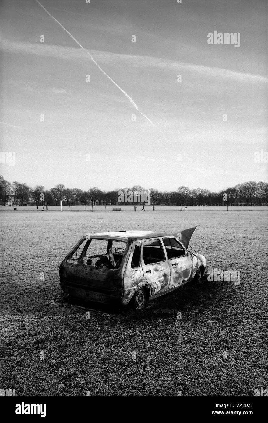 One picture form a series study of the UK car dumping epidemic by David ...