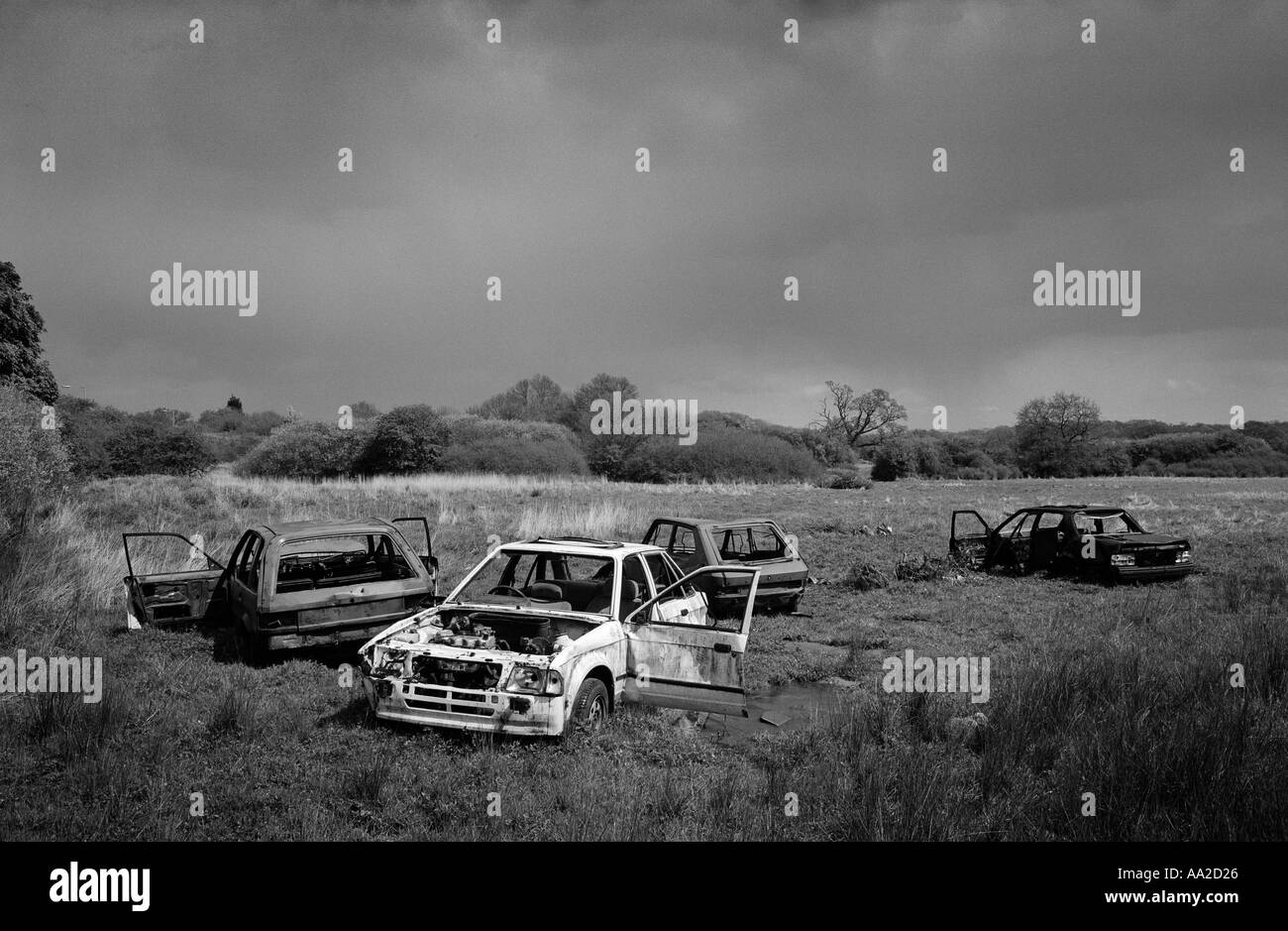 One picture form a series study of the UK car dumping epidemic by David ...